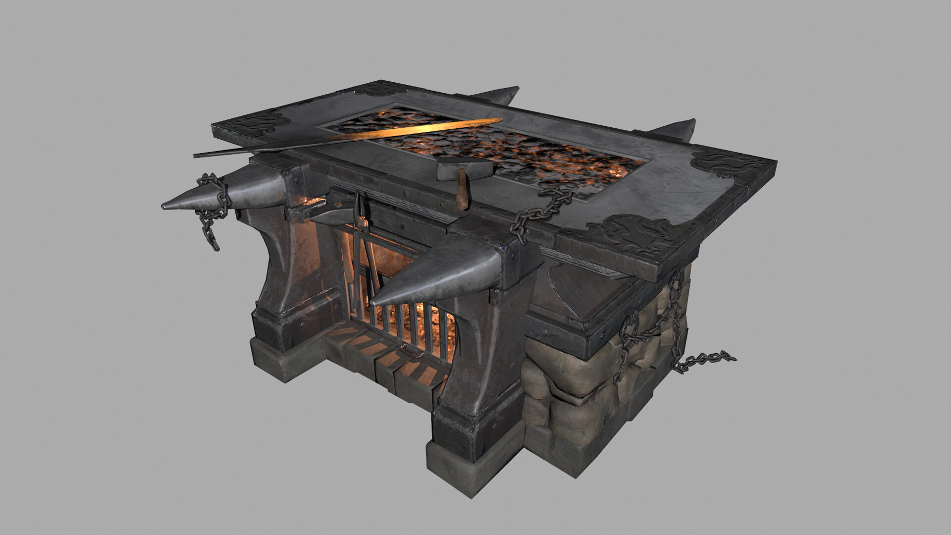 ArtStation - Blacksmith Forge