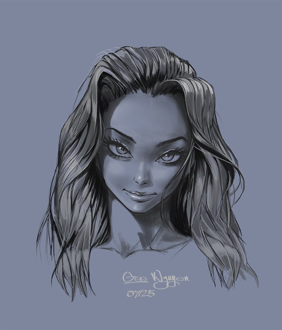 ArtStation - Anime Girl# 1