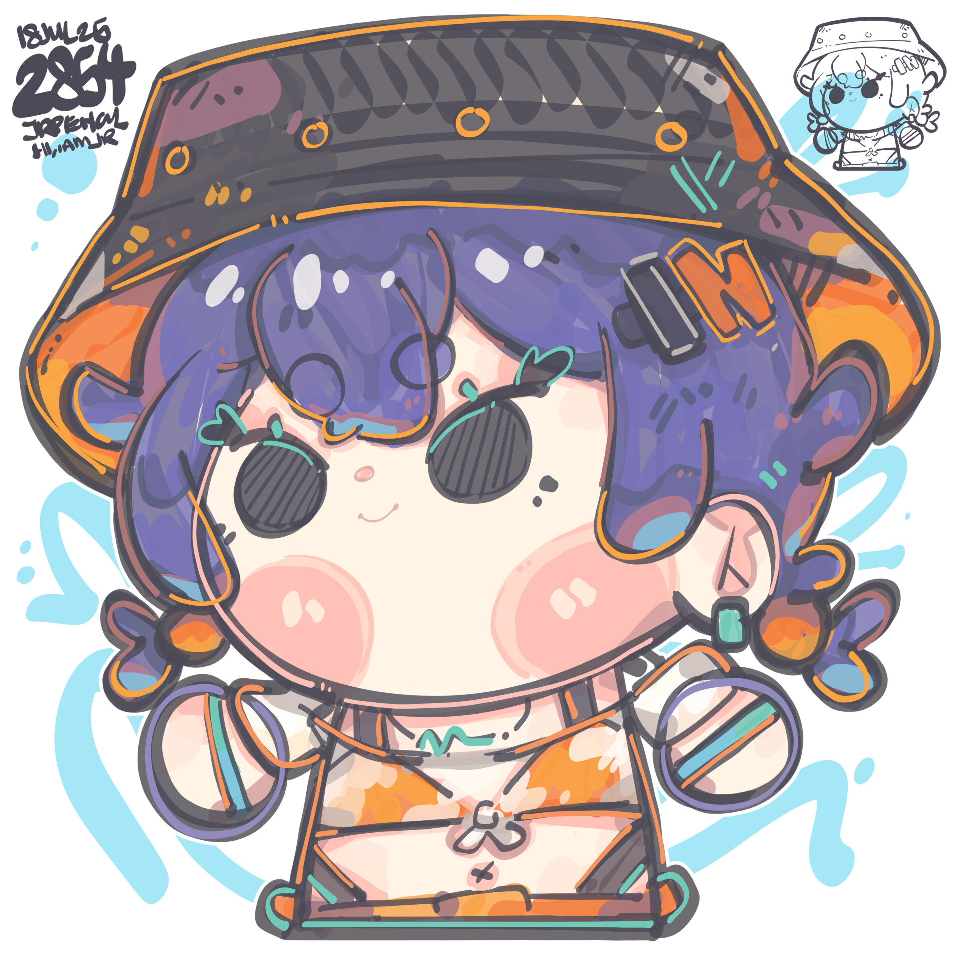 ArtStation - 2854 - 铃 / Belle 18 Jul 2025 #绝区零 #ZenlessZoneZero #ZZZero #Belle #铃