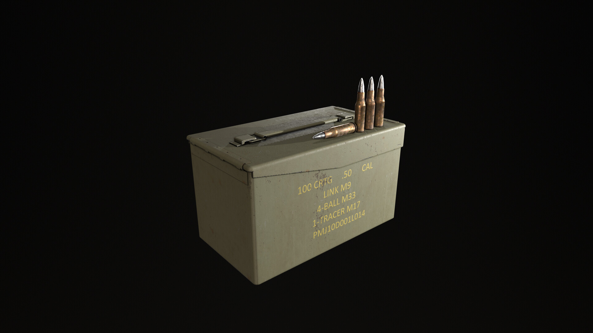 ArtStation - Military Ammo Crates – 3D Game-Ready Props ( 7.62x39 bullet )