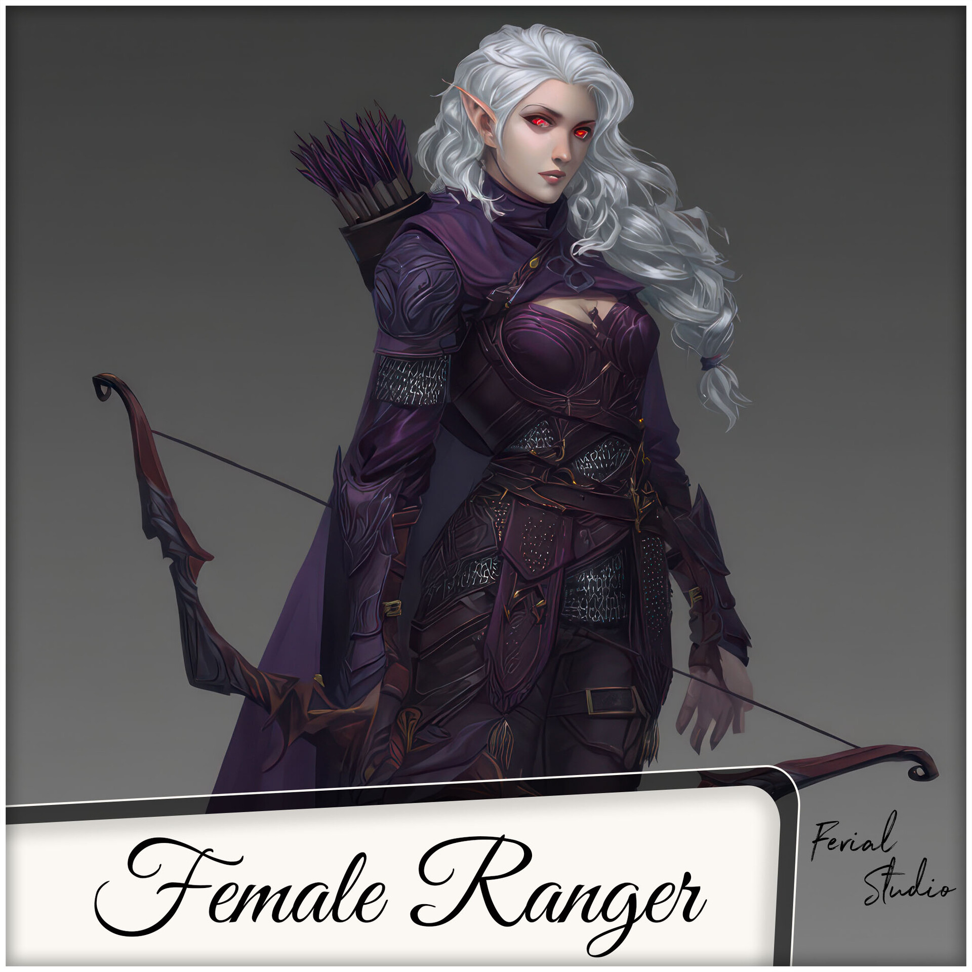 ArtStation - 🔹220 Female Ranger - Cartoon Character Reference Image ...