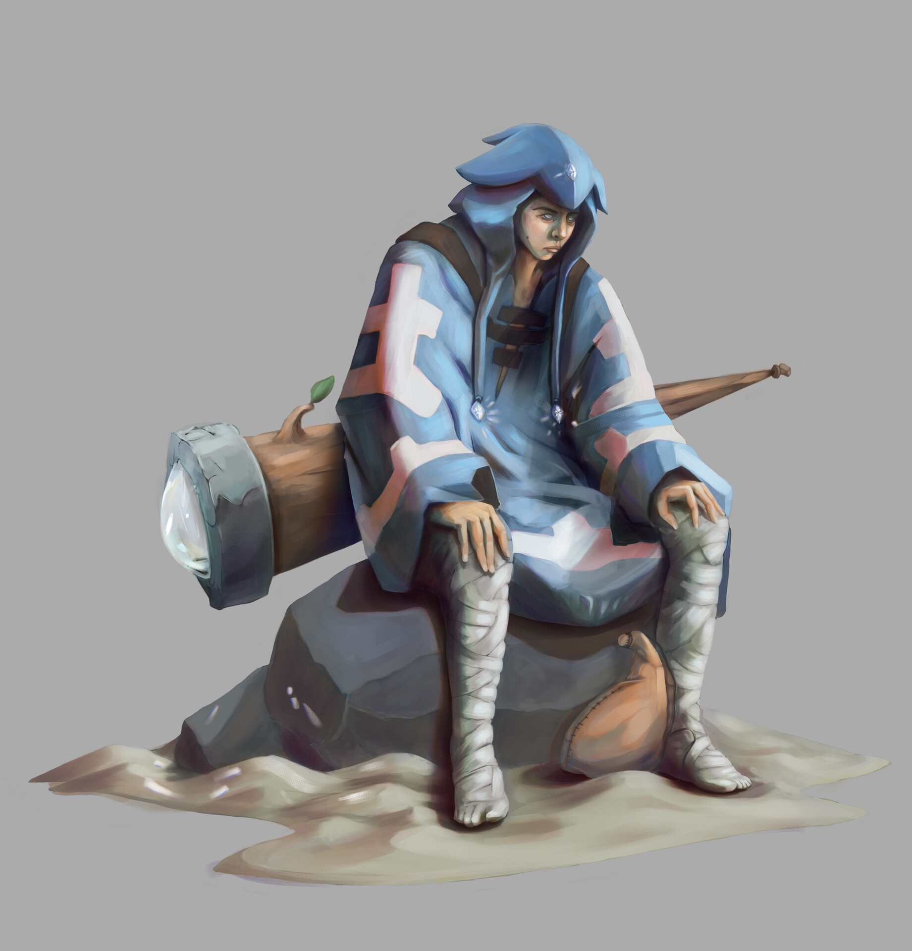 ArtStation - Water scout concept
