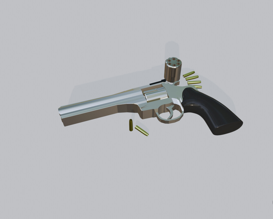 ArtStation - Python Colt Revolver