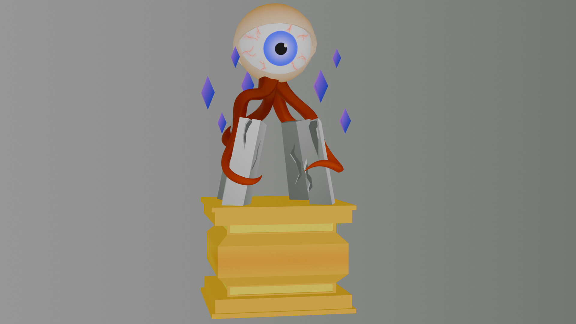 ArtStation - Statue ``Eye of Truth `` (Limited statue for Roblox game)