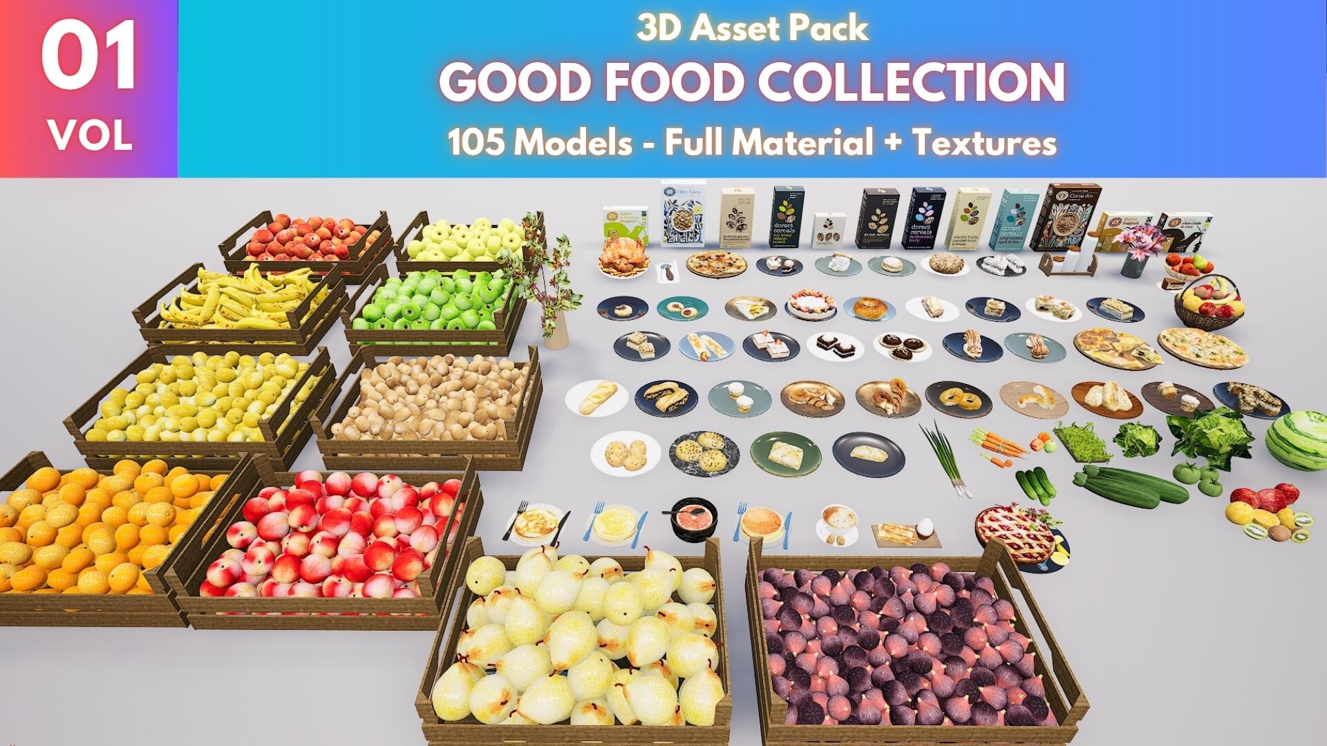 ArtStation - Good Food Pack 1