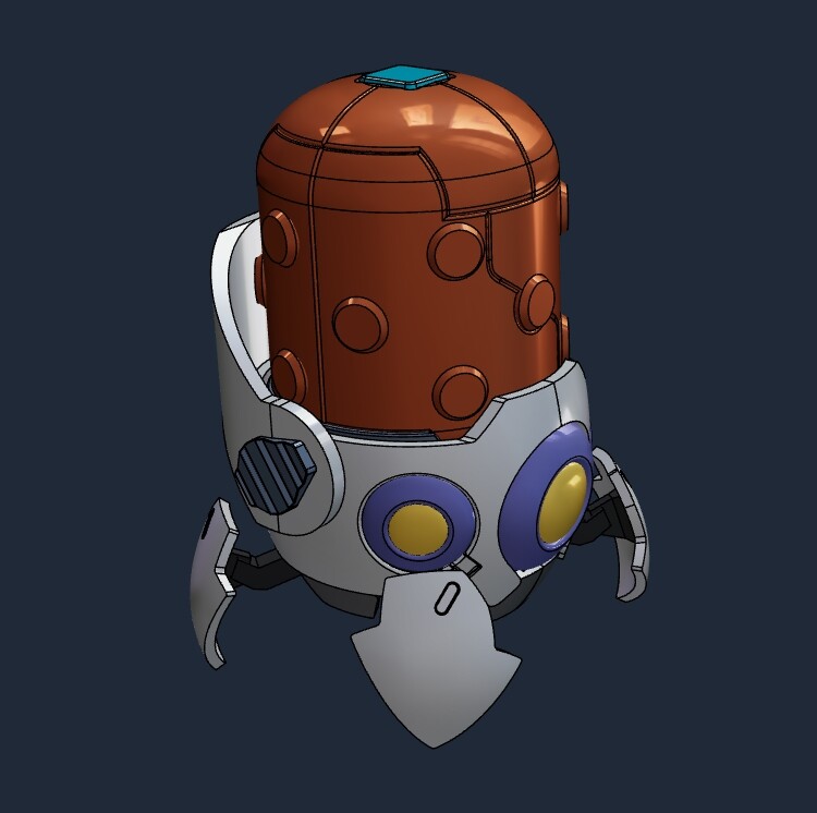 ArtStation - KillJoy Swarm Grenade - VALORANT