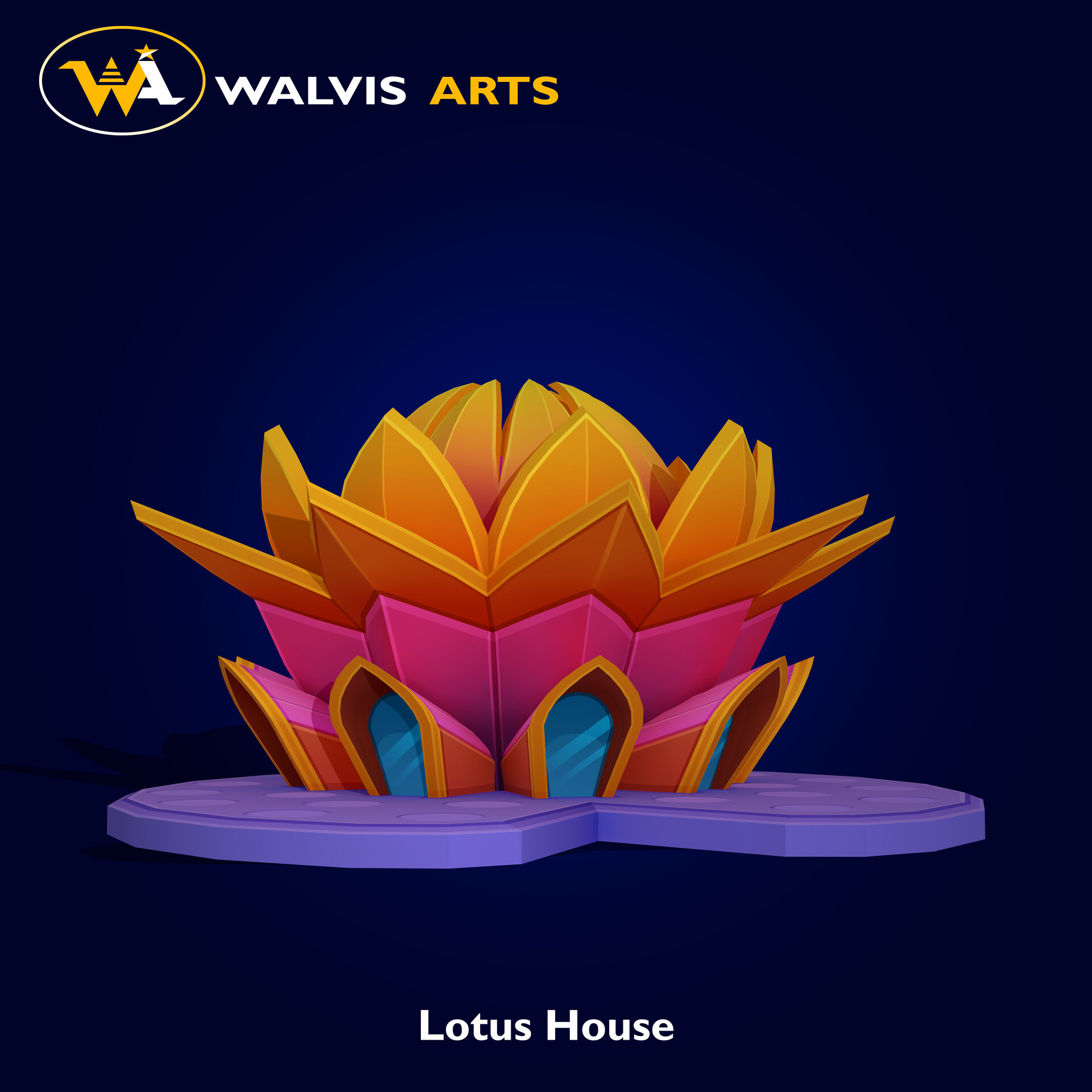 ArtStation - Lotus House