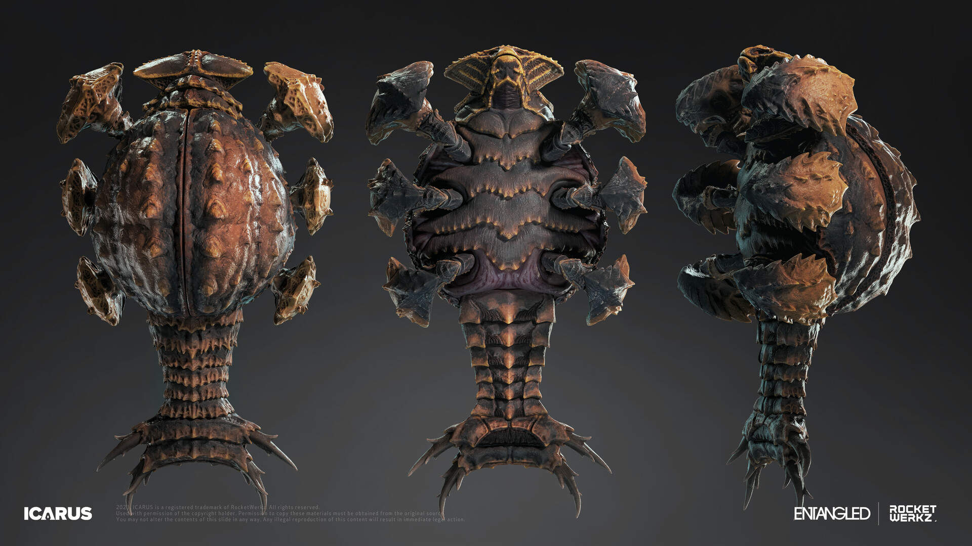 ENTANGLED Studio - 3D Creature Models for ICARUS