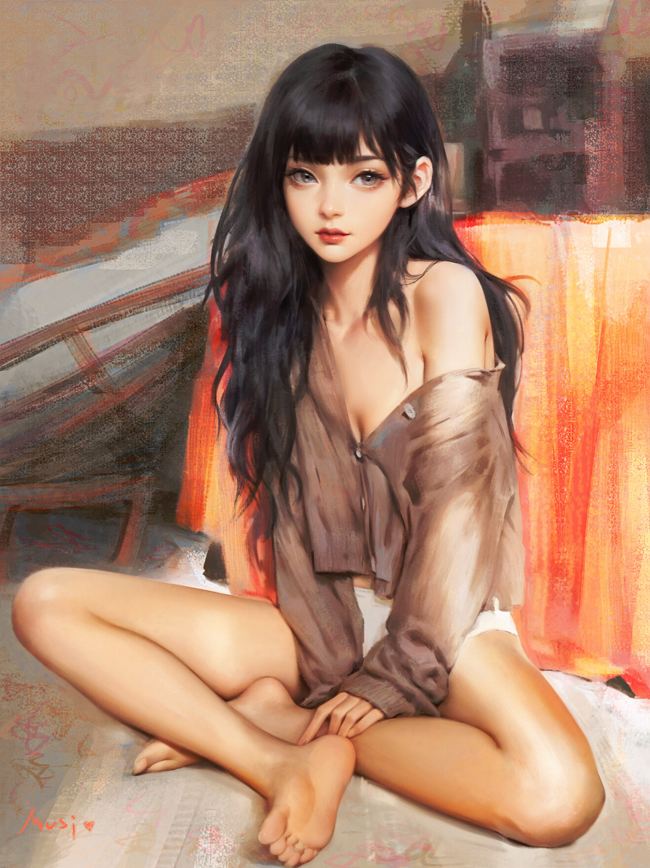 ArtStation - practice drawing-橙