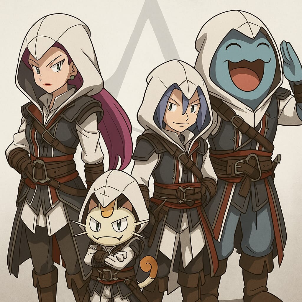 ArtStation - Assassin's Creed: Hall of Fame - The Team Rocket