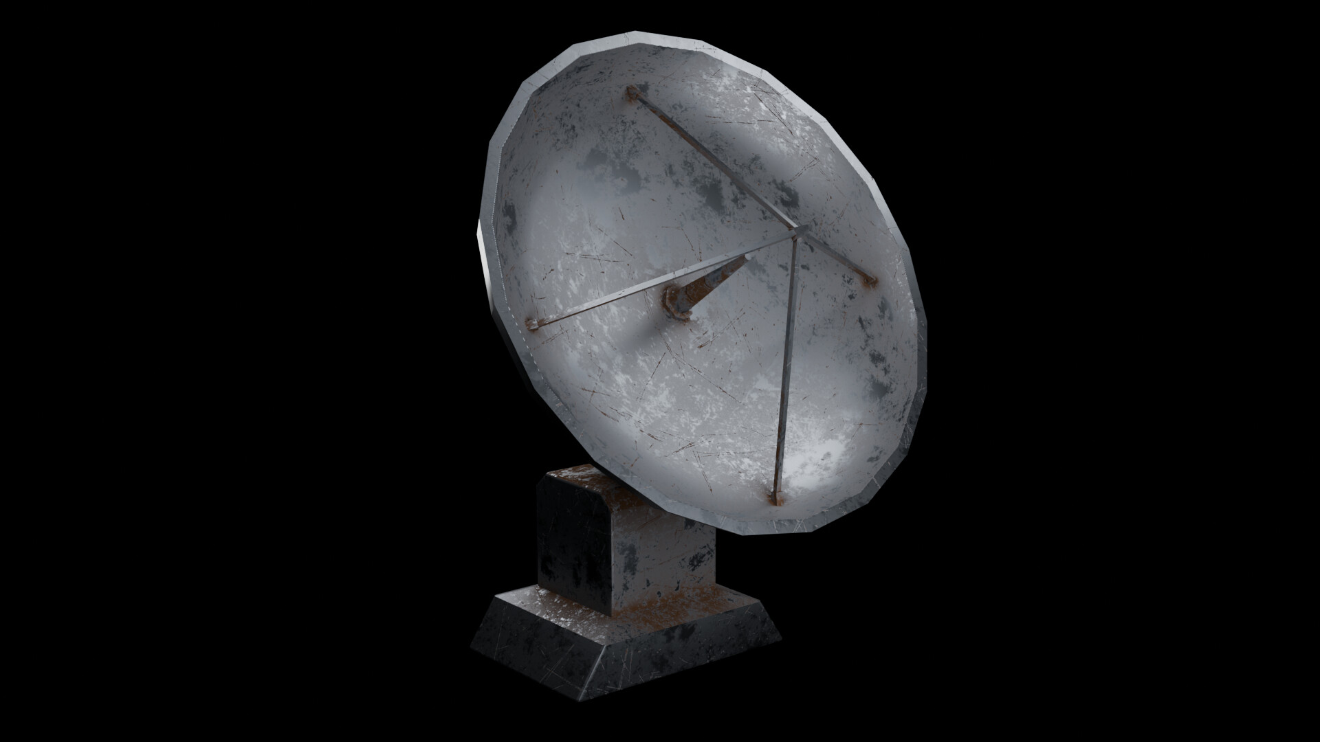 ArtStation - Rusty Satellite Dish