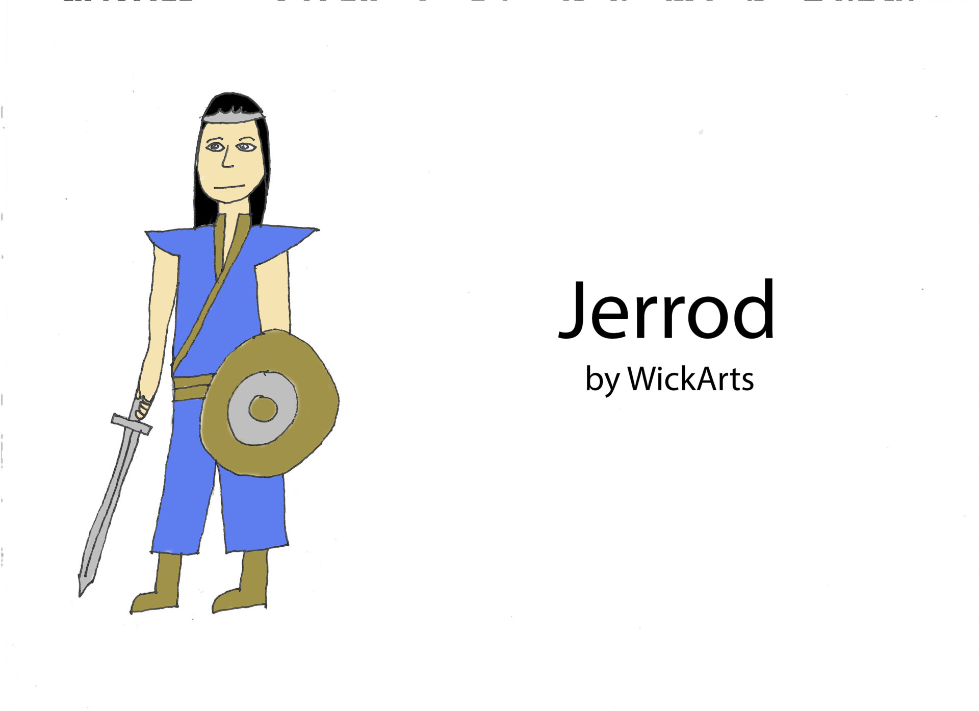 ArtStation - Jerrod Character Sheet