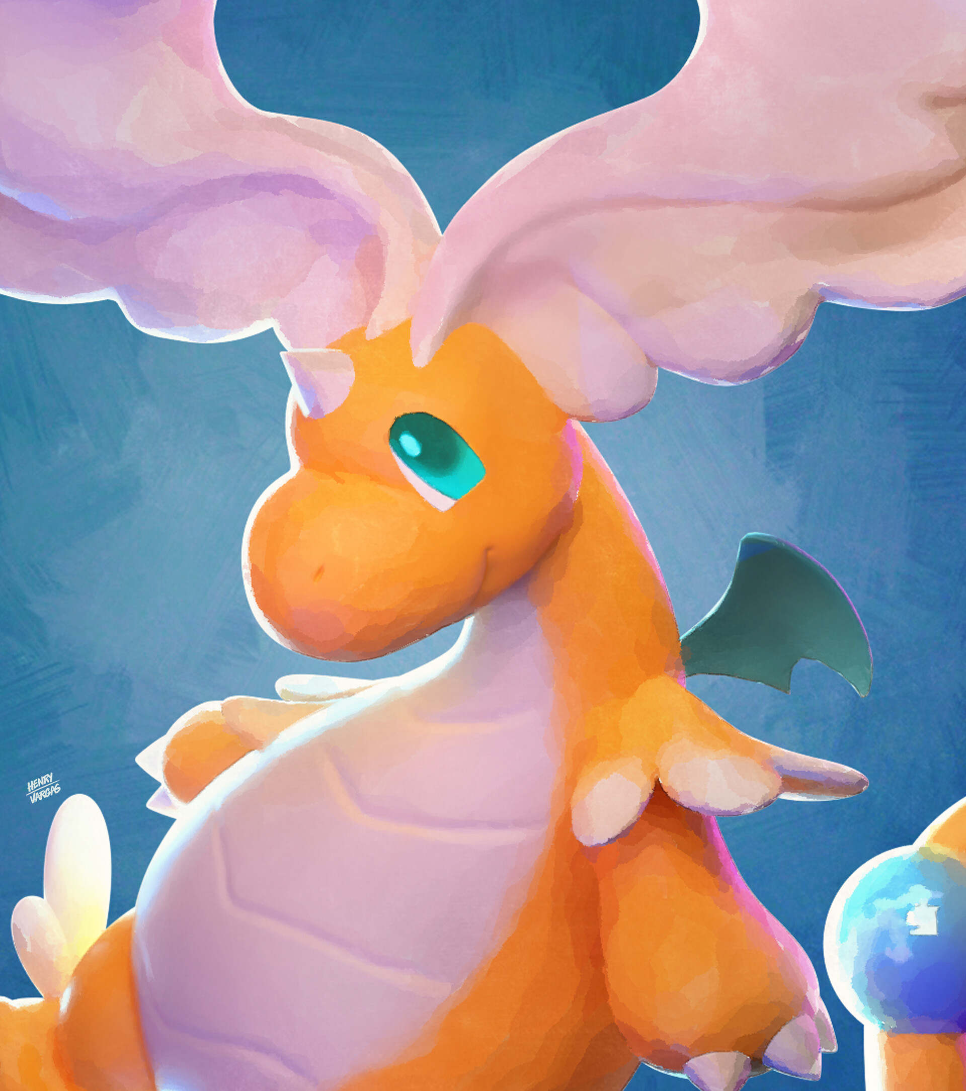 ArtStation - Mega Dragonite