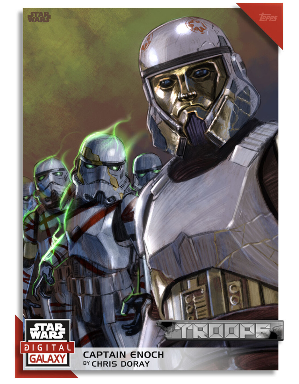 ArtStation - Captain Enoch & Night Troopers - Topps Star Wars Card Trader