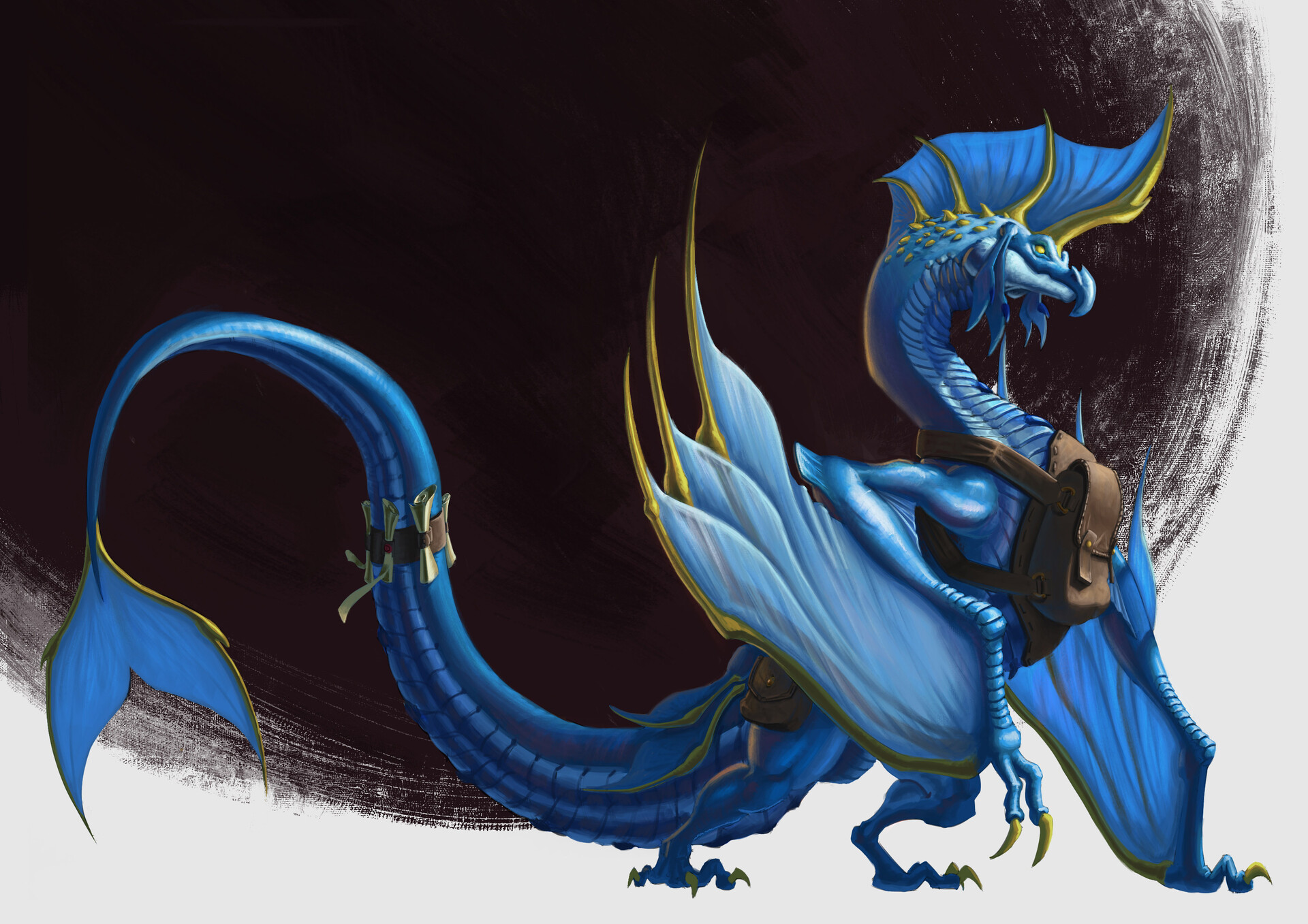 ArtStation - CDC - Dragon postal service