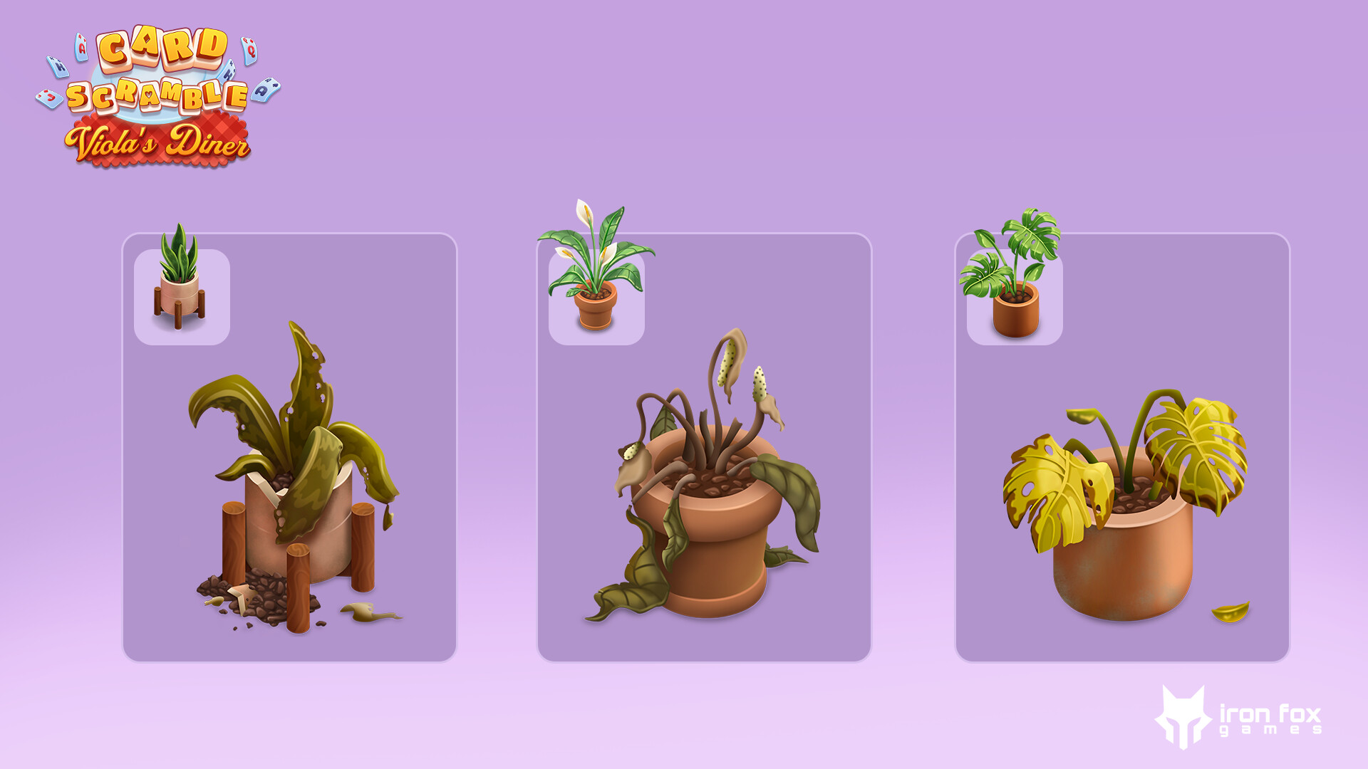 ArtStation - Card Scramble: Viola's Diner