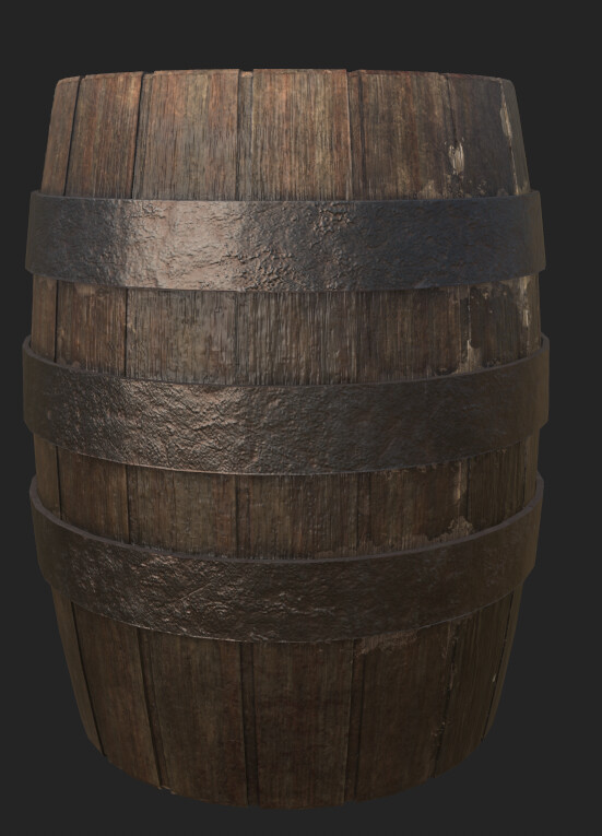 ArtStation - Barrel Texture