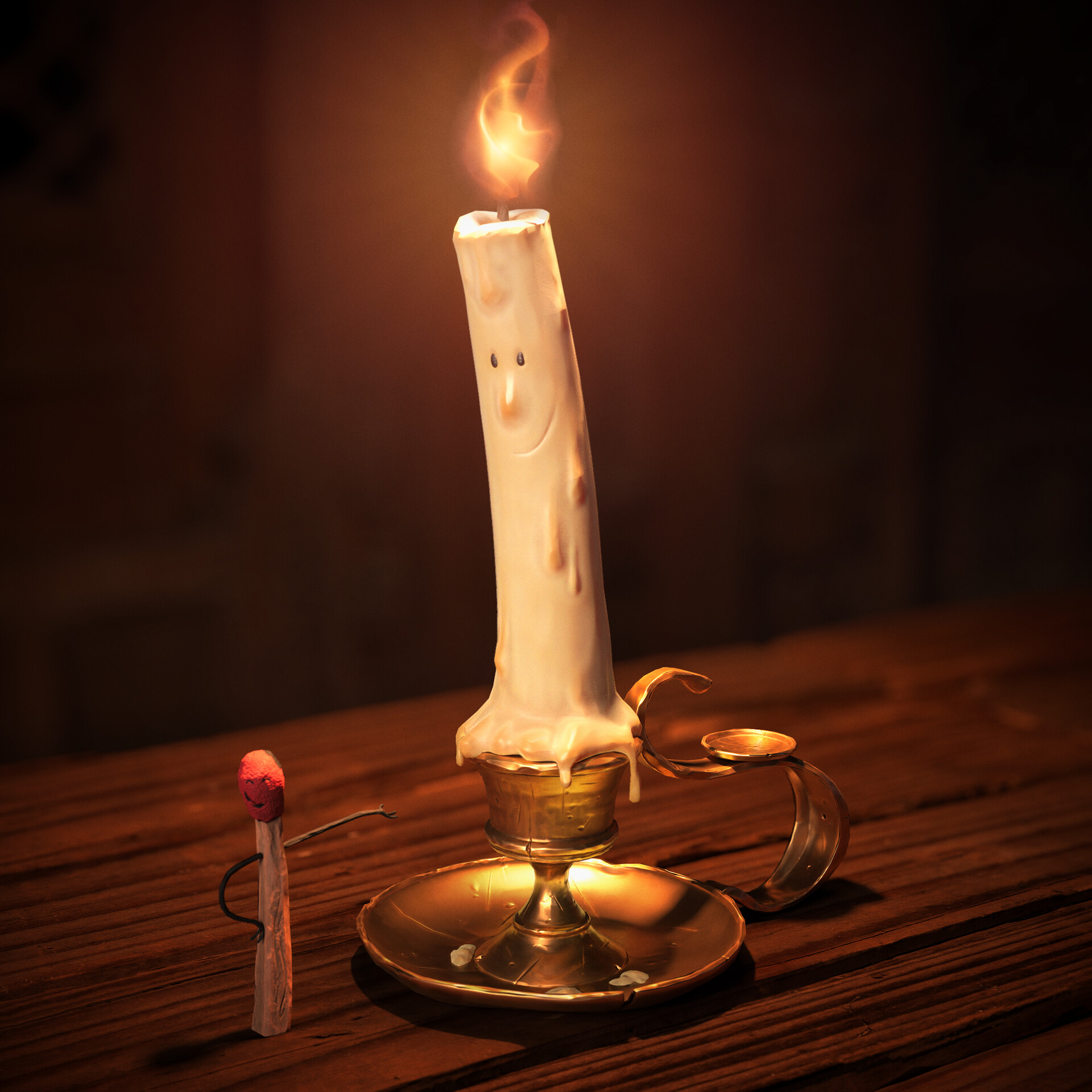 ArtStation - Candle