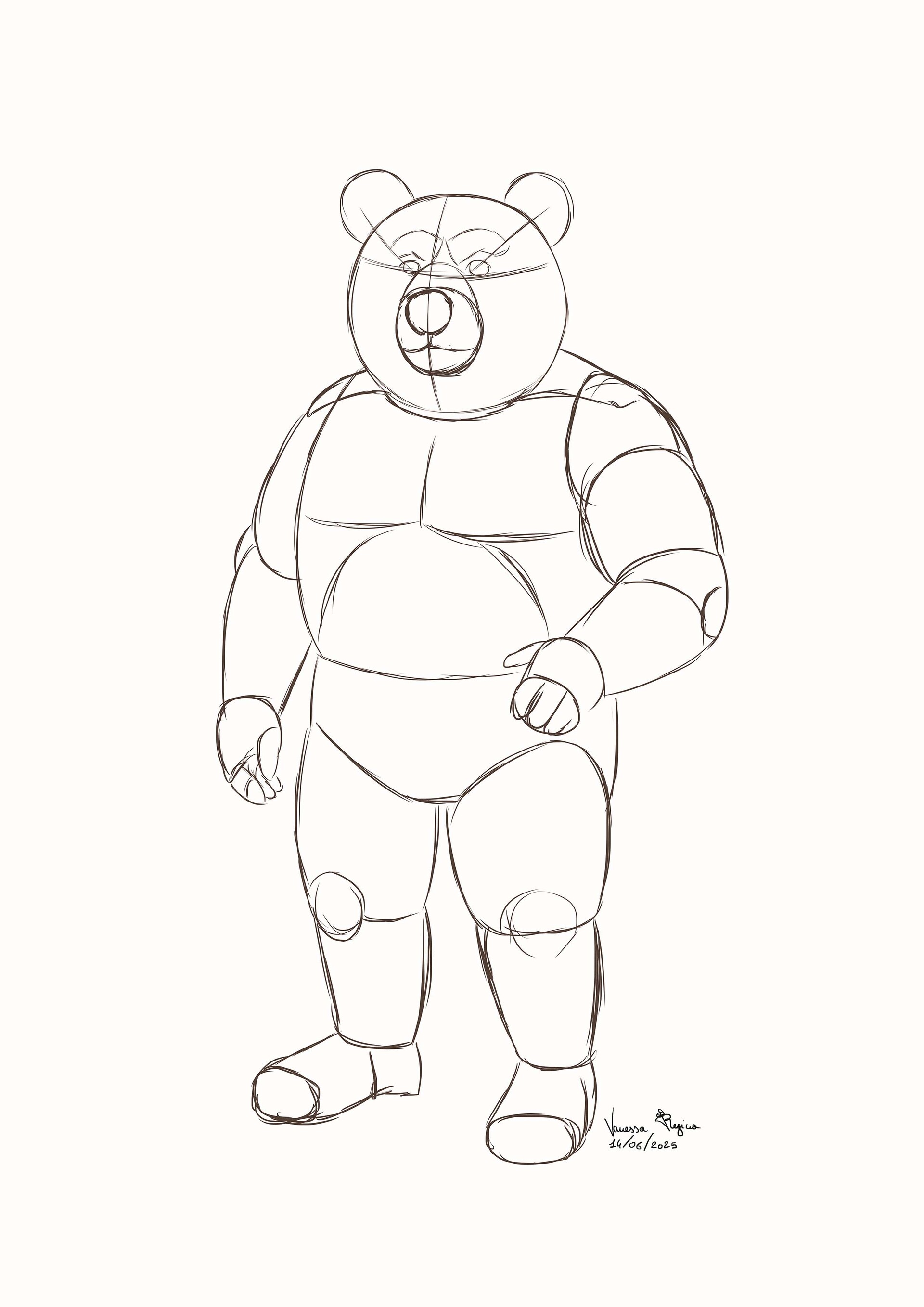 Vanessa Regina - Anthropomorphic Character Study – The Bear Officer