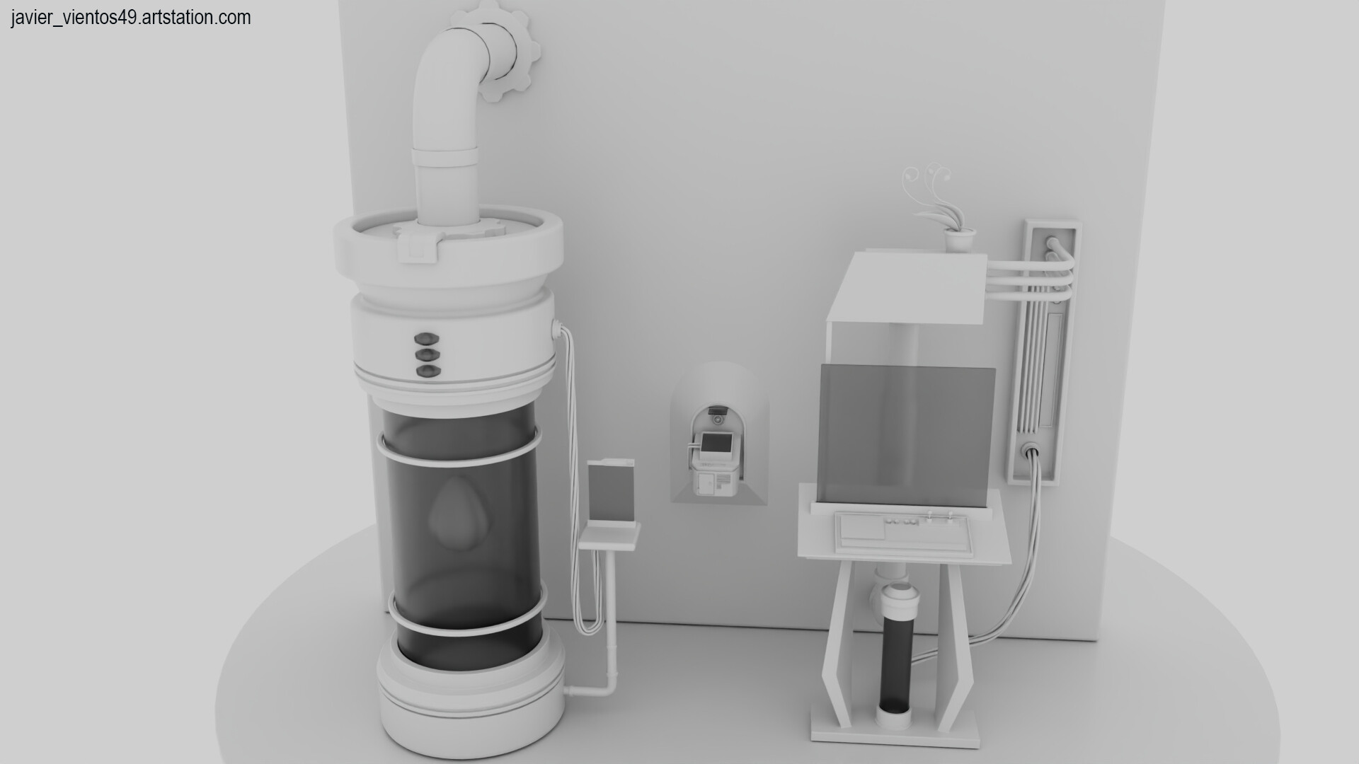 ArtStation - Sci-Fi Facility Assets