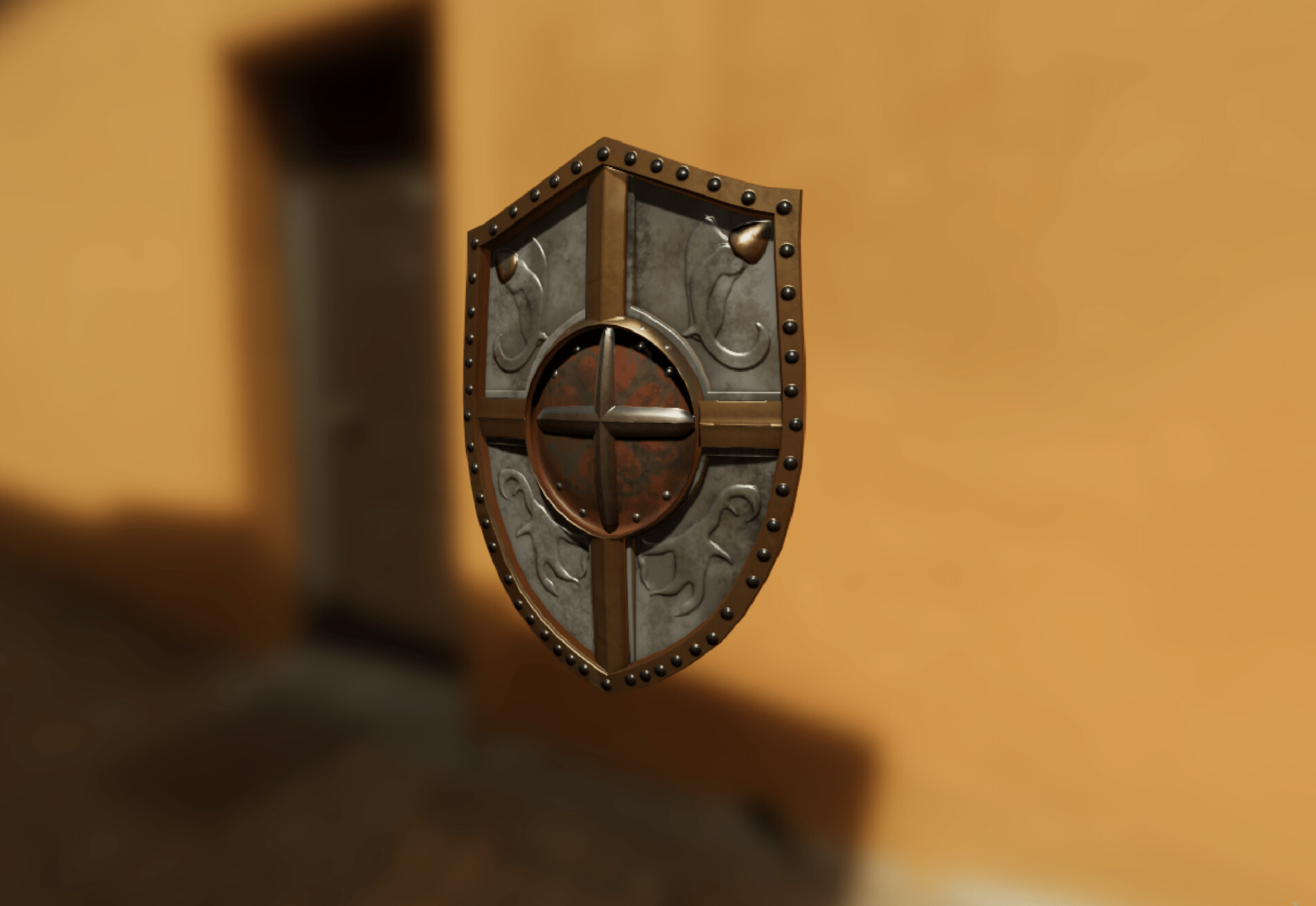 ArtStation - Roman Shield - Model & Textures