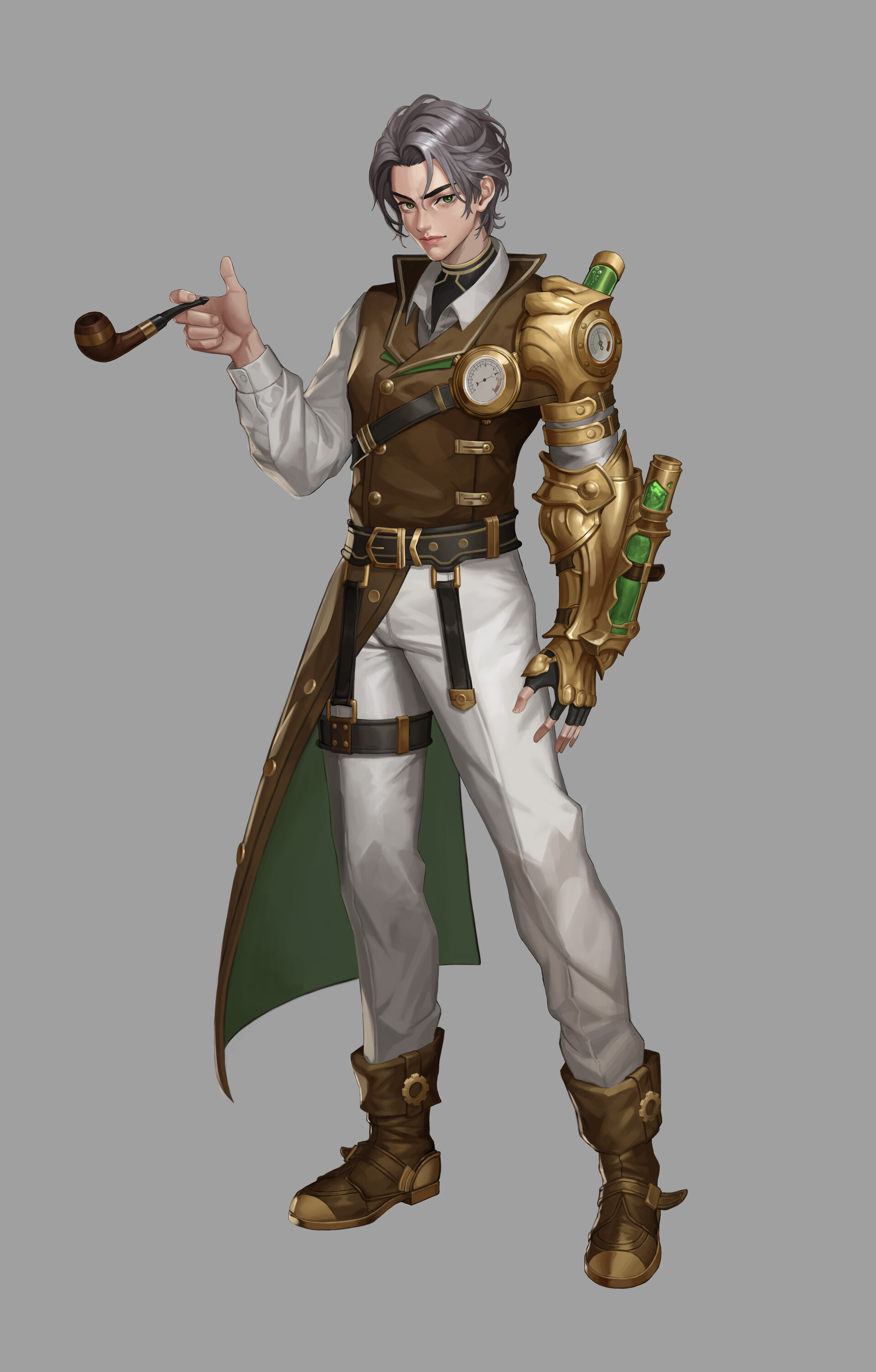 ArtStation - steampunk detective
