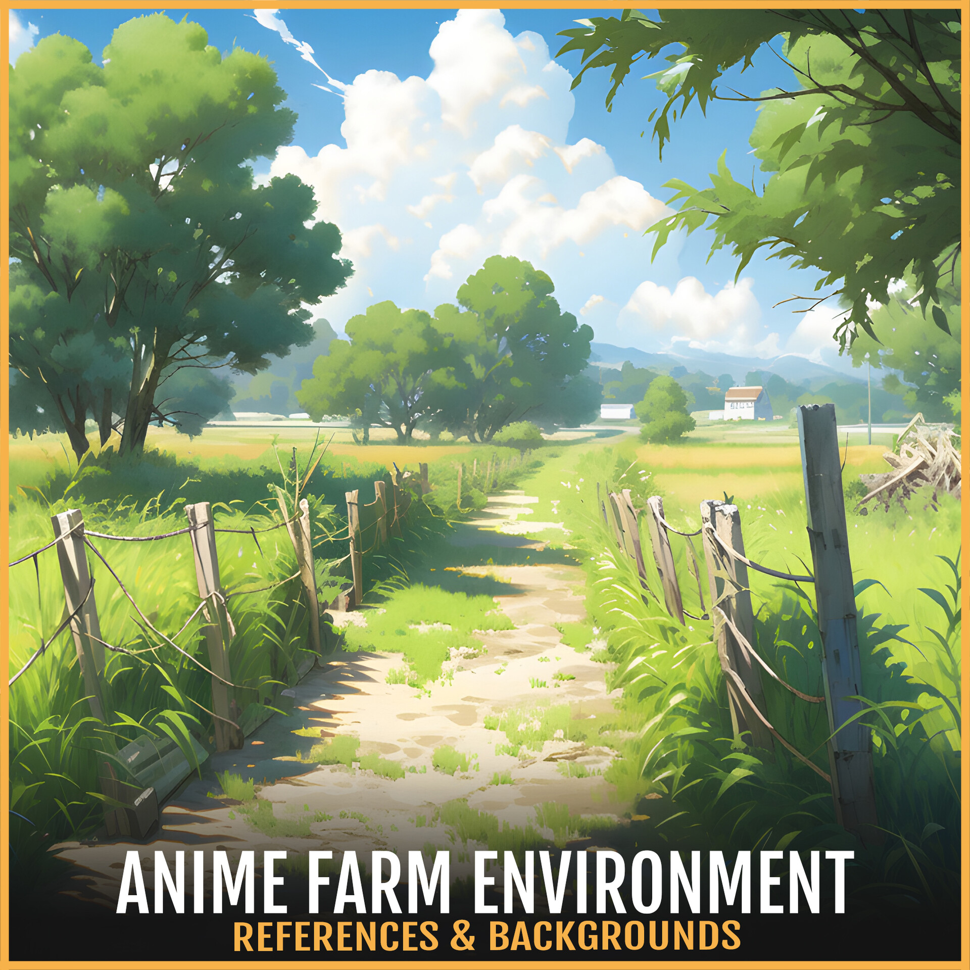 ArtStation - 303 Anime Farm Environment