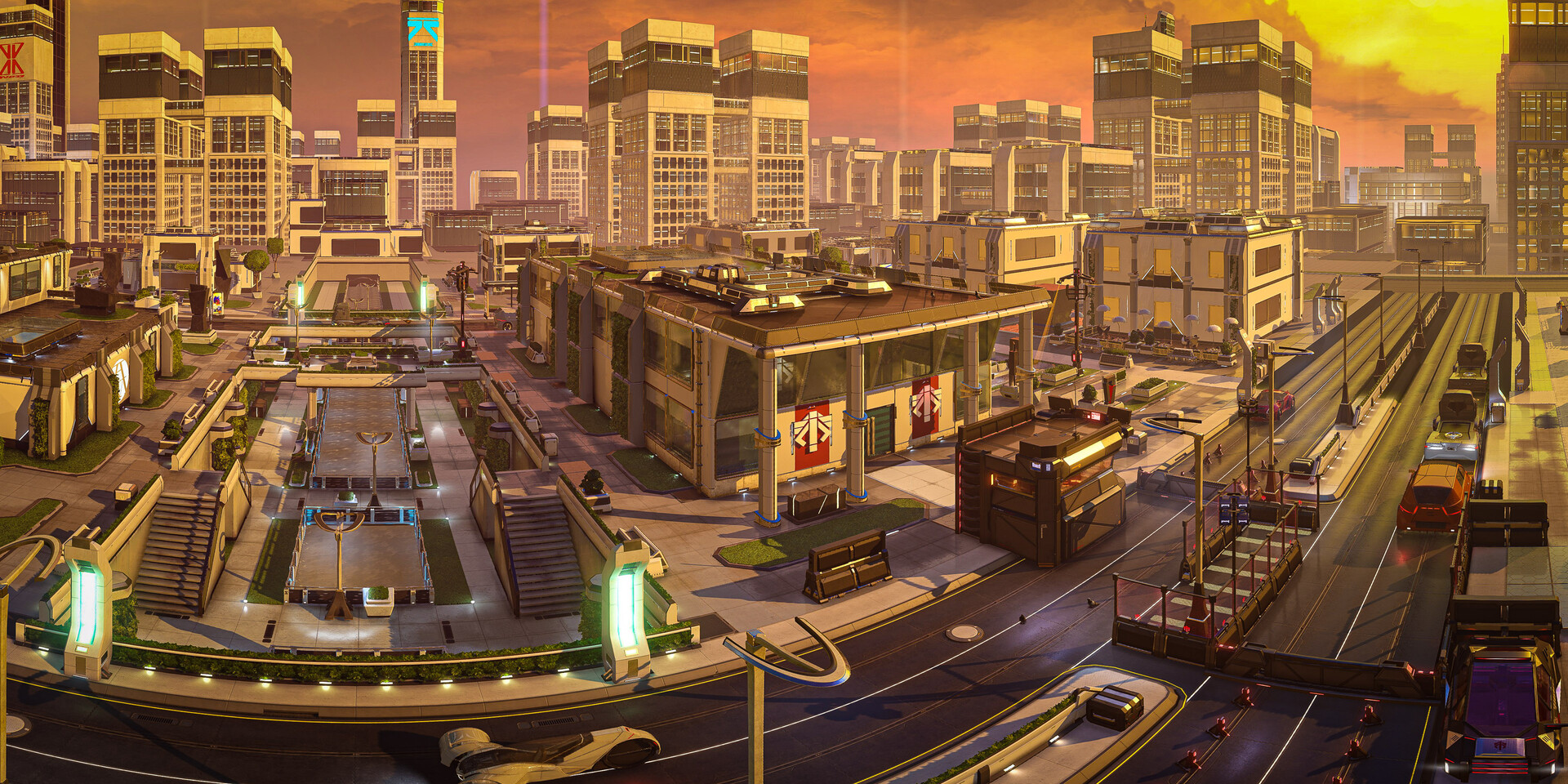 ArtStation - XCom 2 - City Center