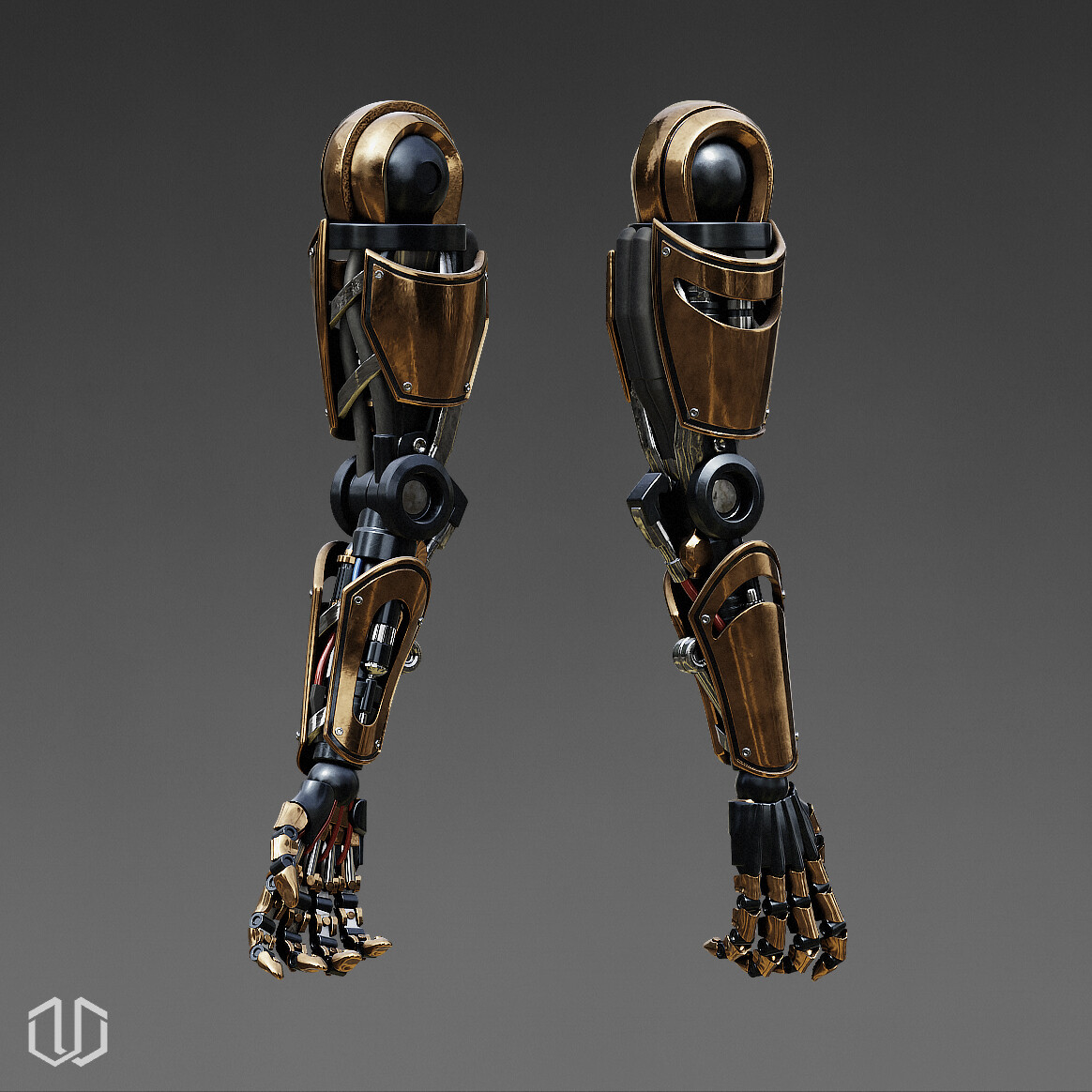 ArtStation - Jedi Survivor Dagan Gera mecha Arm Concept