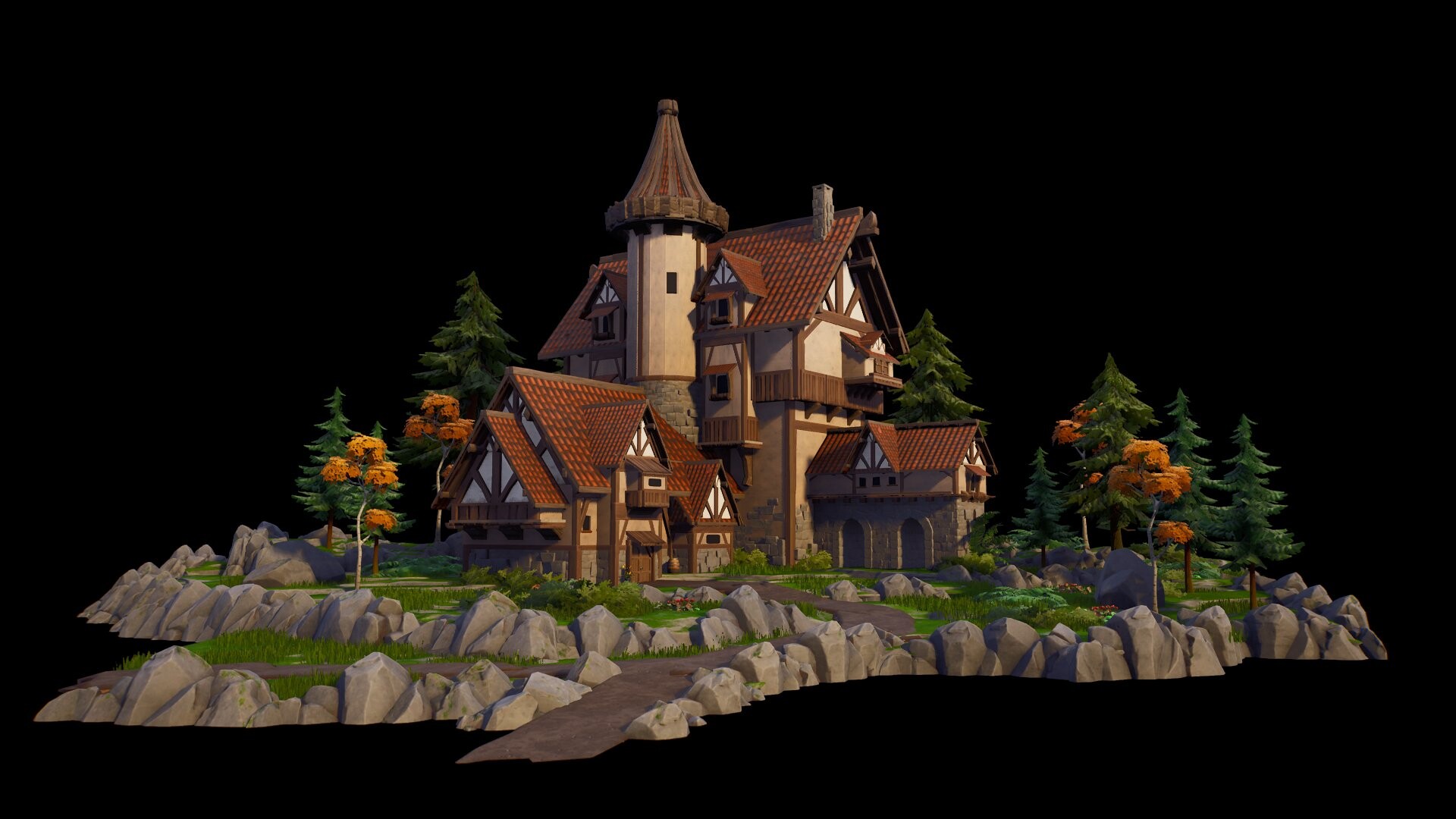 ArtStation - Fantasy Inn