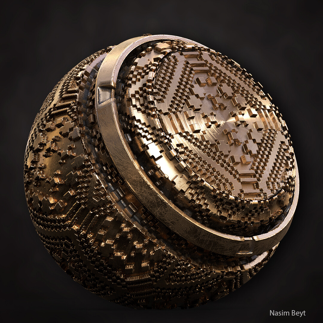 ArtStation - +400 Alphas_Pixelated Seamless Patterns-Vol03