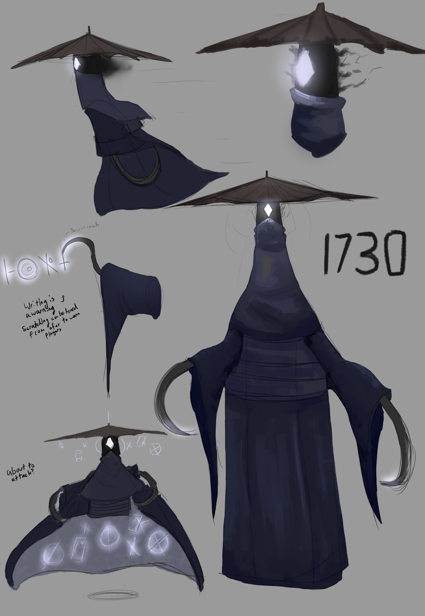 ArtStation - Un-Released SCP Game Concept Art - Creatures