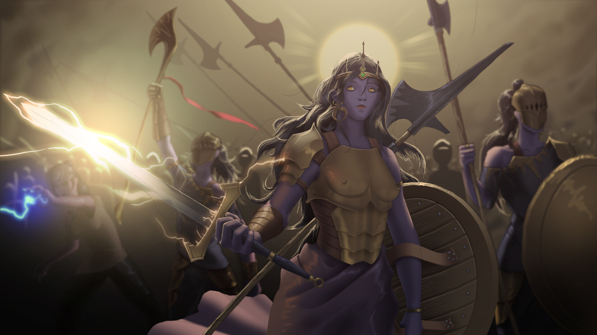 ArtStation - High-Lord Emerai Sarana