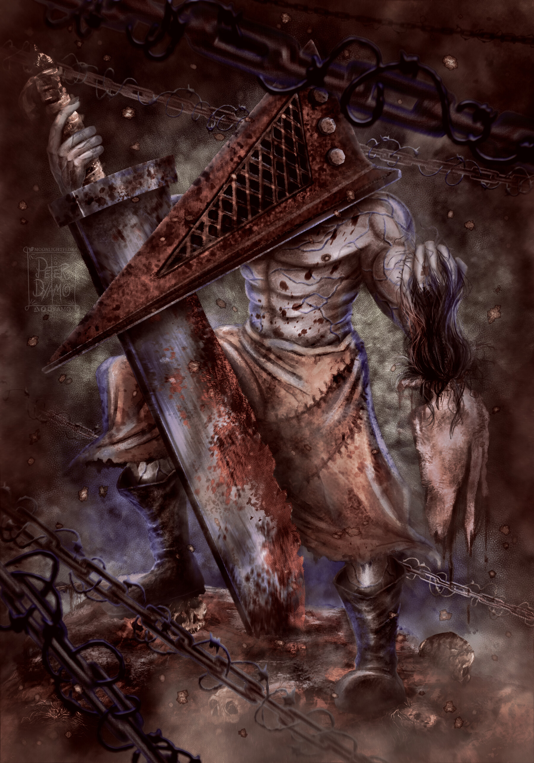 pyramid head impaled
