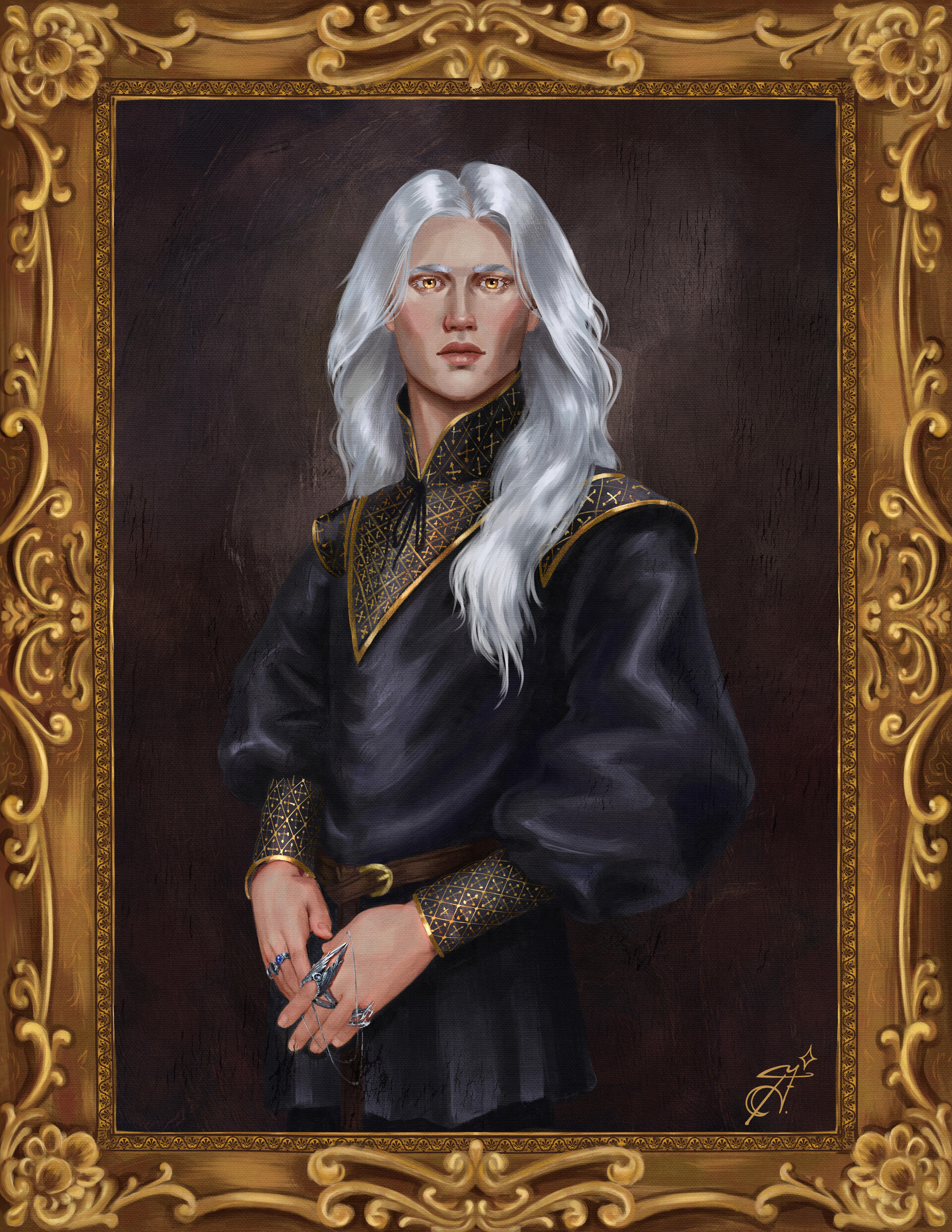 ArtStation - Vale book character MMC