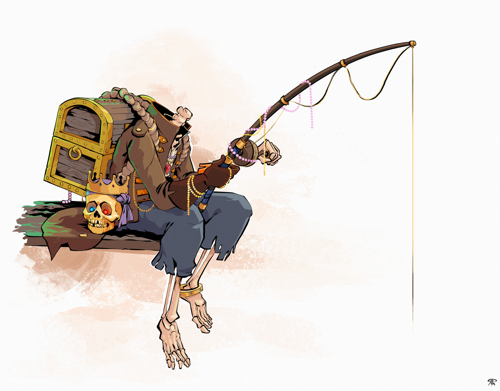 ArtStation - Quentin Aalbers - Shadow Gambit: Cursed Crew