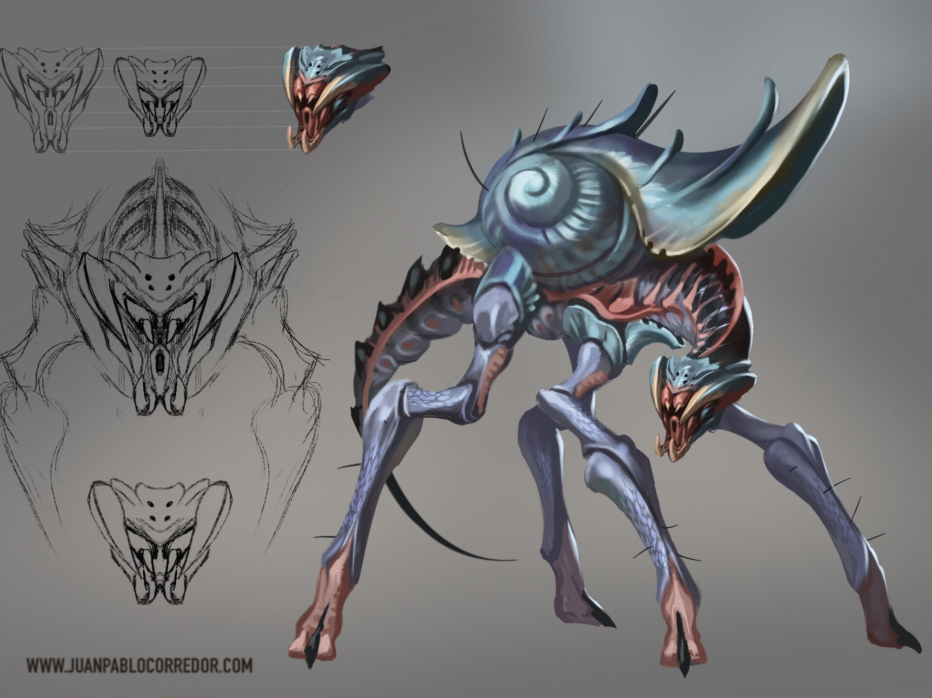 ArtStation - Creature sketch