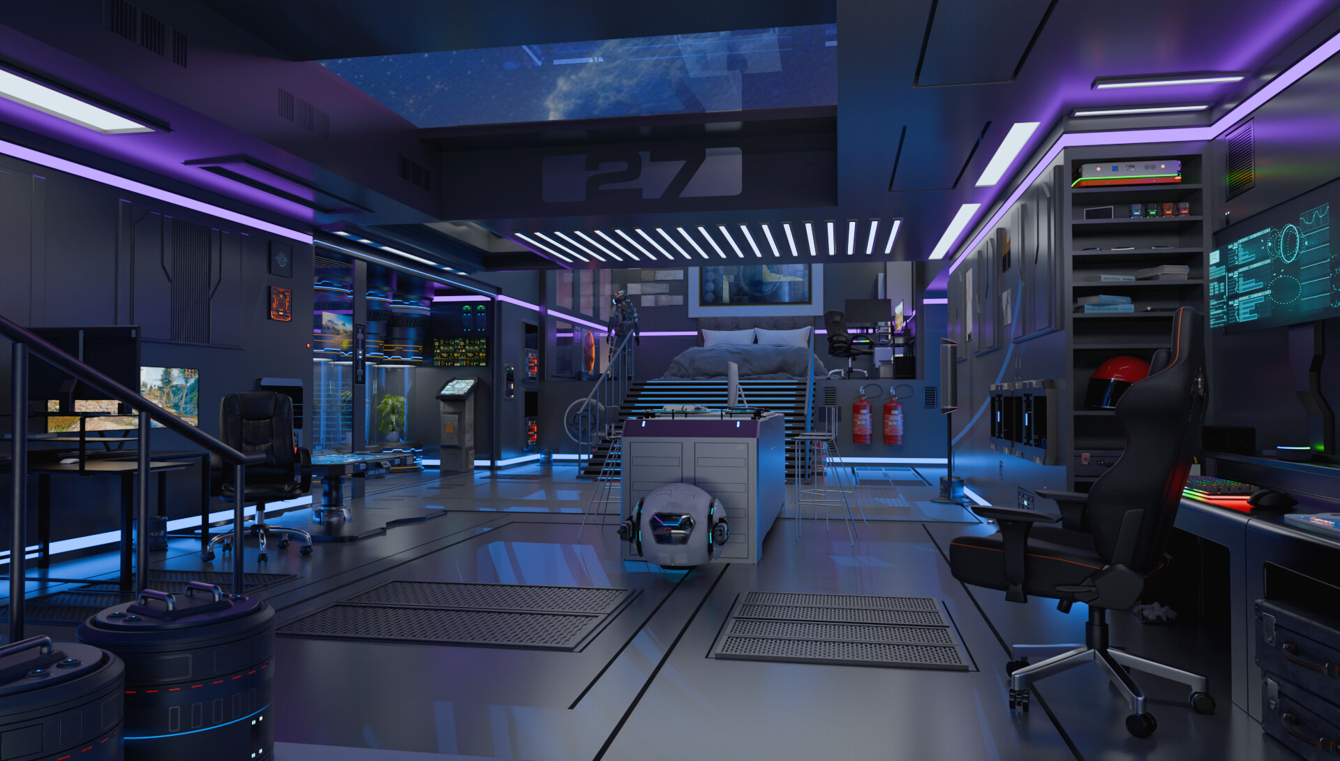 ArtStation - The Aegis Deck - Section 27