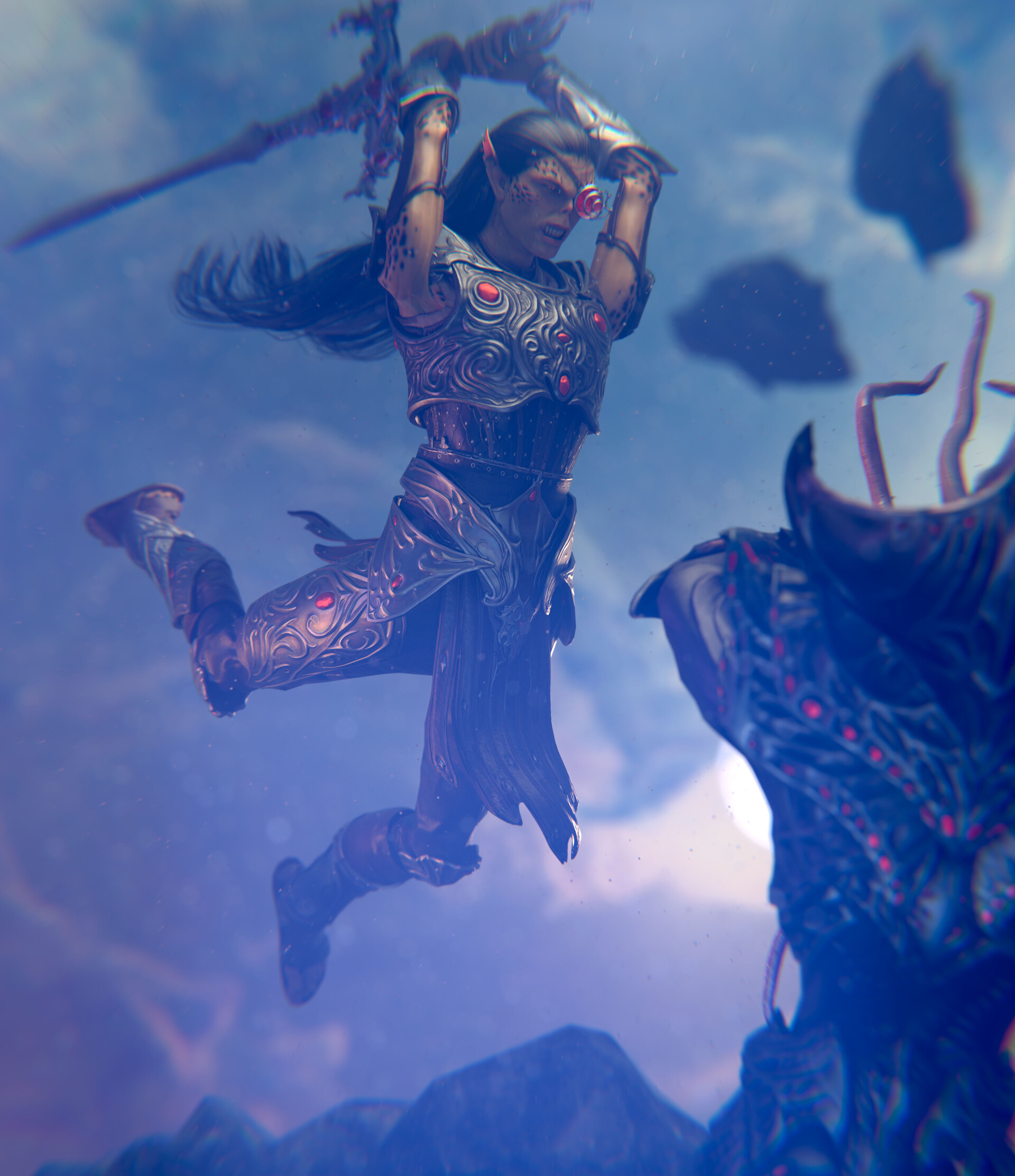 ArtStation - Baldur's Gate 3 - Gith Tav (3D RENDER)