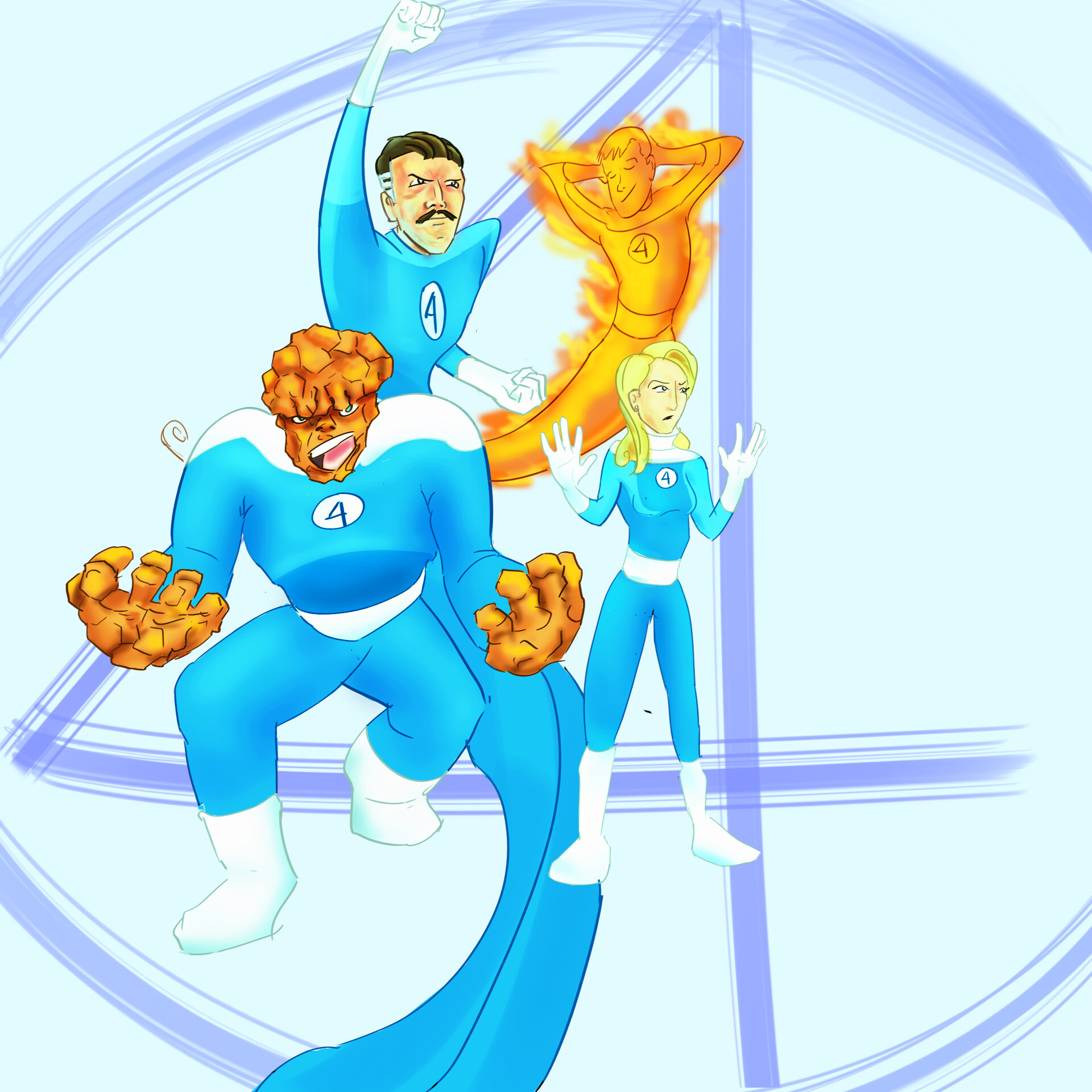 ArtStation - Fantastic four