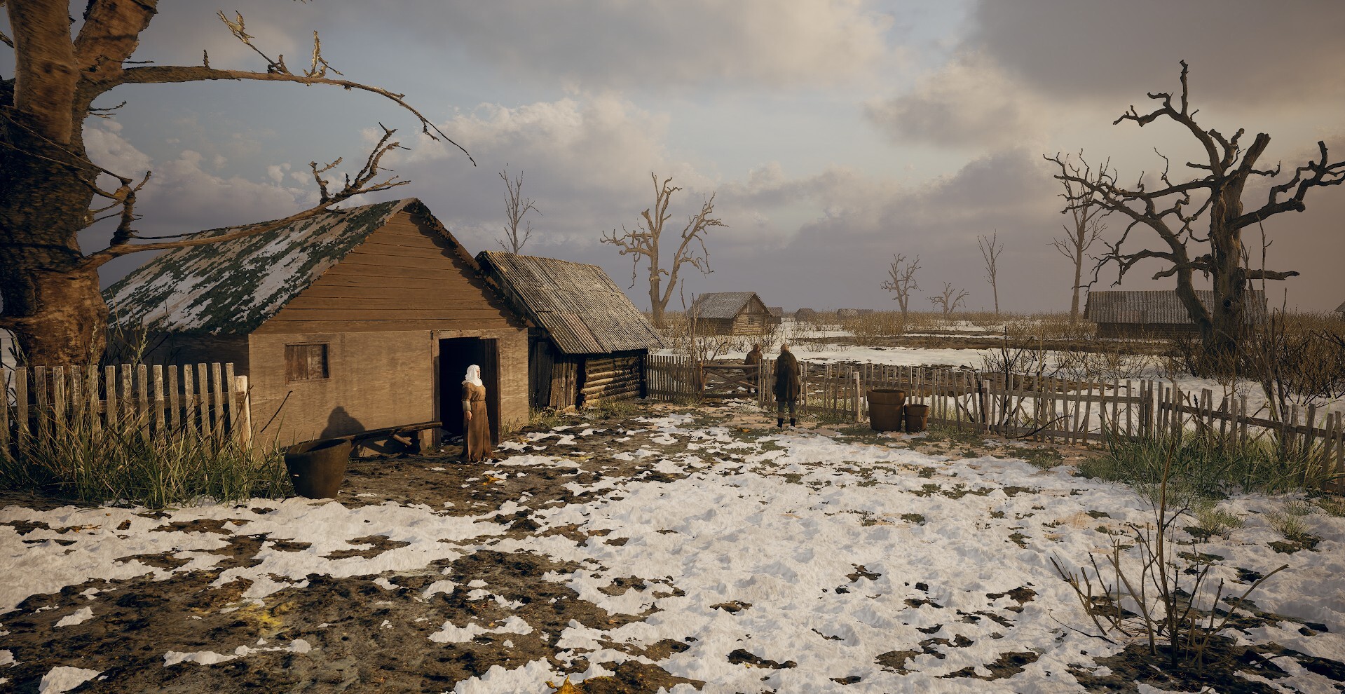 ArtStation - Winter Visit (UE5 Lumen)