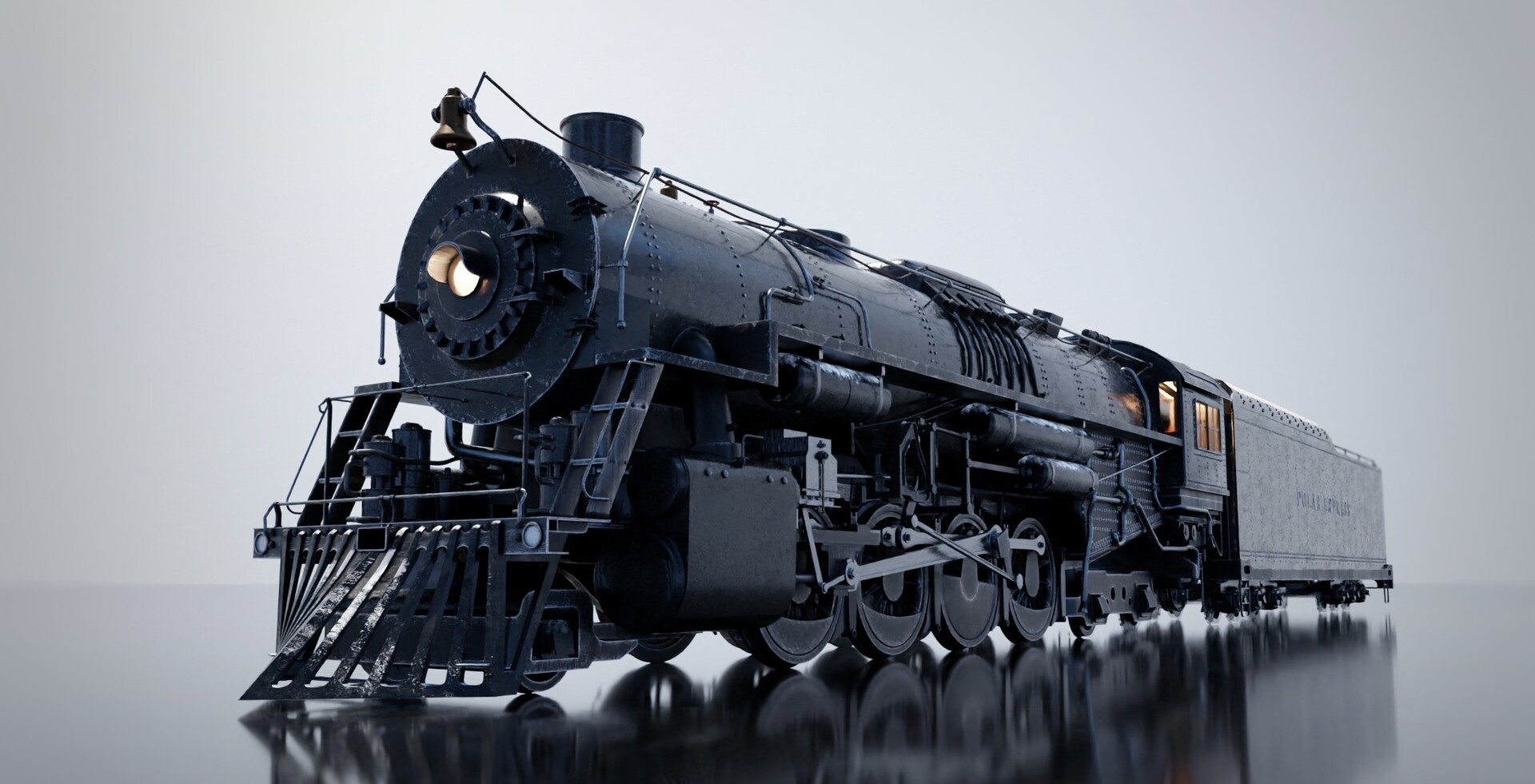ArtStation - The Polar Express Locomotive