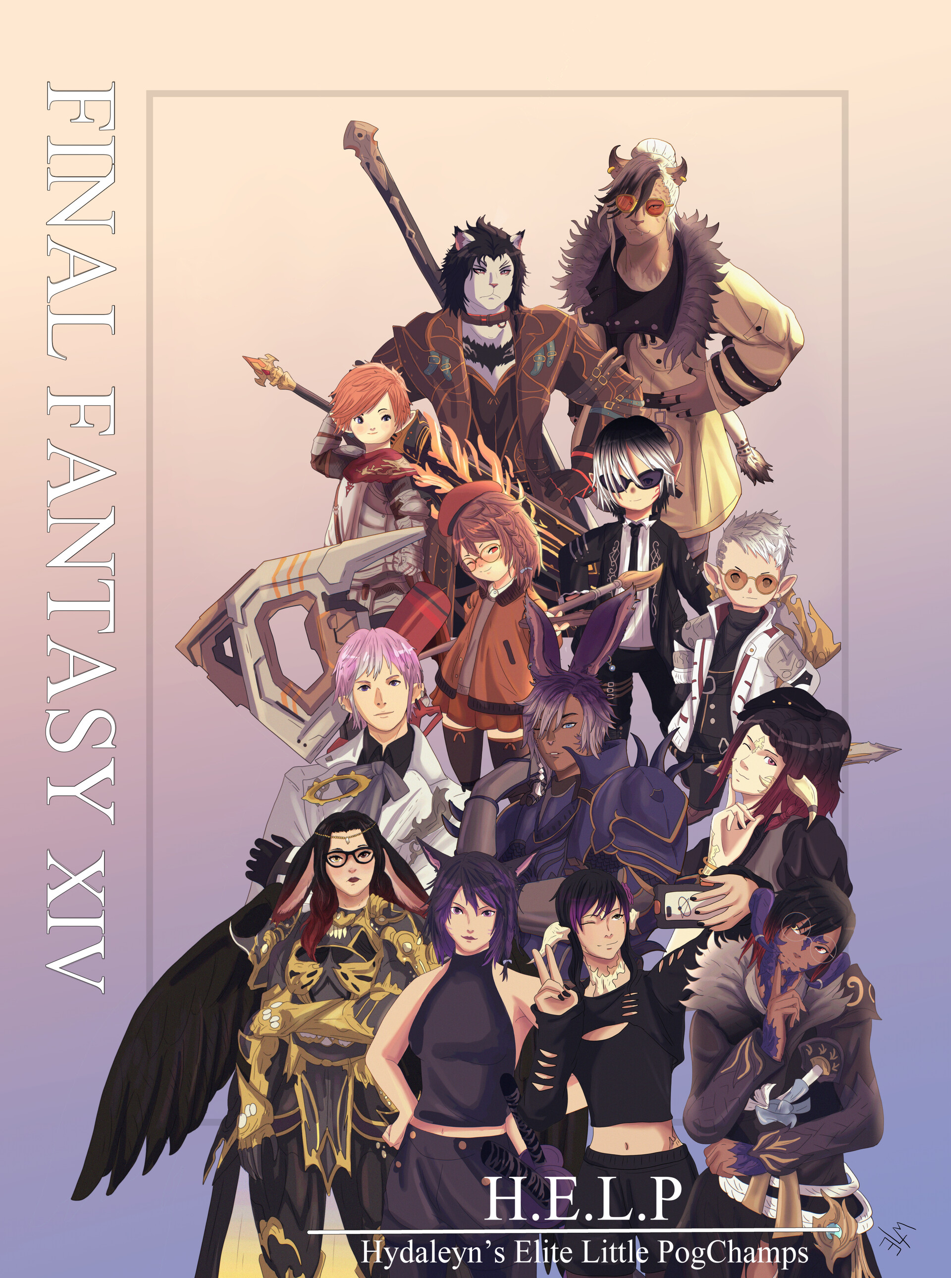 ArtStation - My FFXIV Static