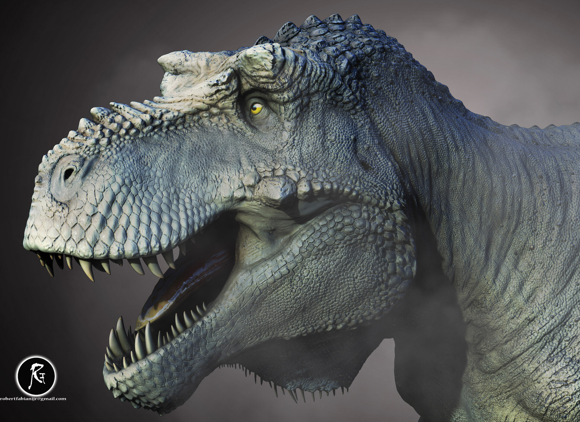 ArtStation - The Tyrant Lizard King