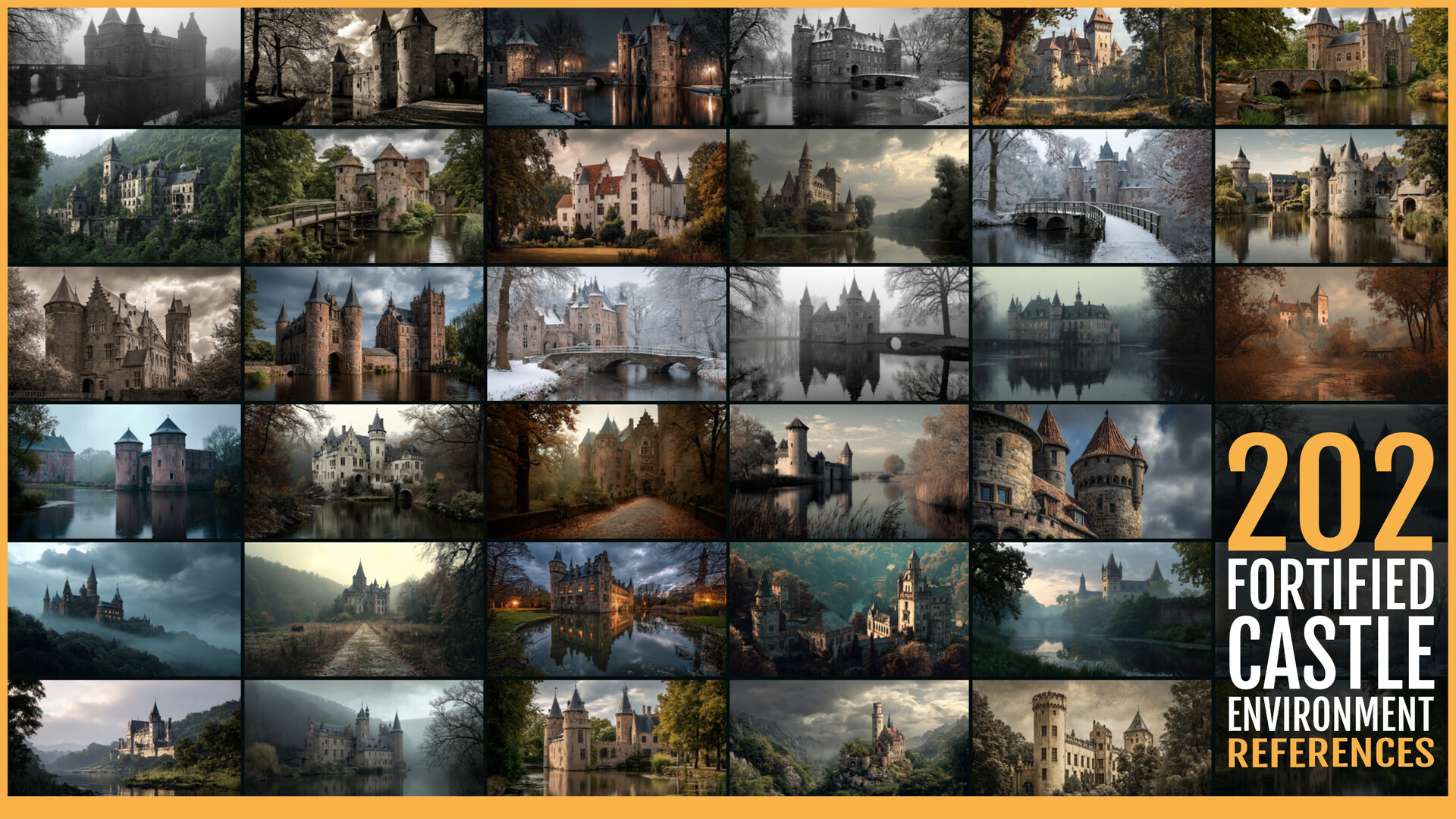 Artificial Dimension - 202 Fortified castle Environment