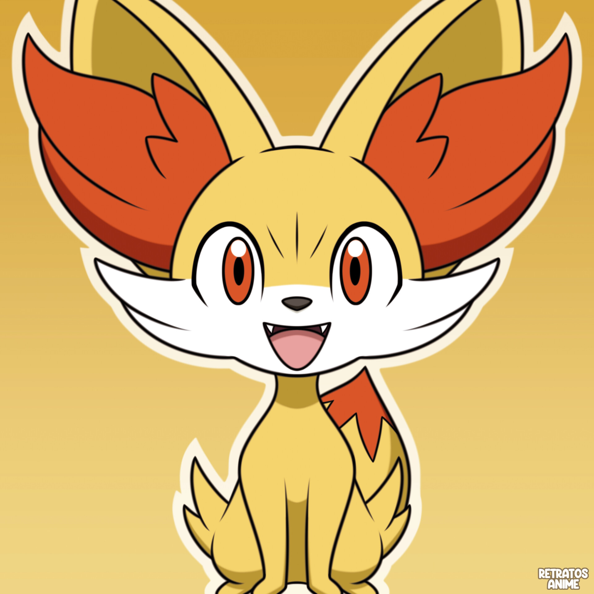fennekin animated sprite