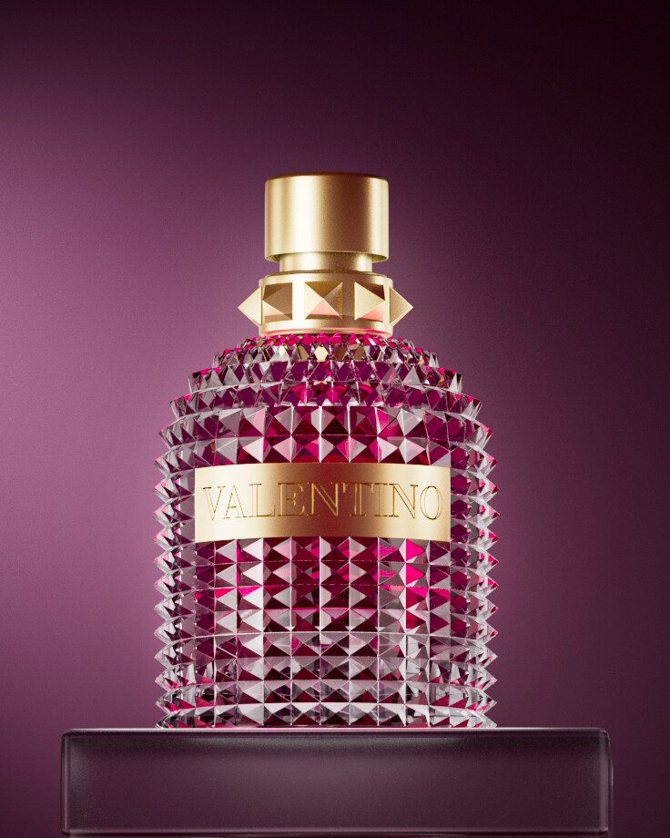 ArtStation - Valentino Perfume – Luxury 3D Render