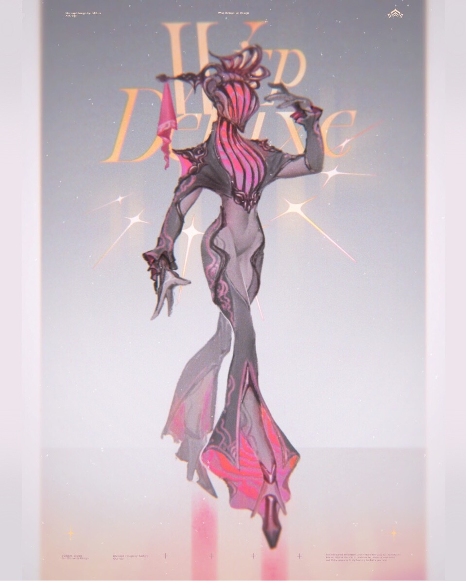 ArtStation - Warframe Fan Concept - Wisp Deluxe