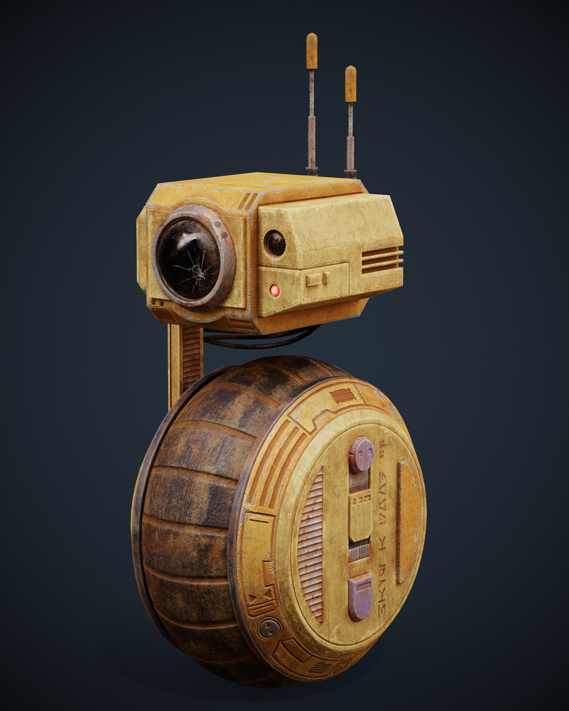 ArtStation - Droid Game Ready 3D Model