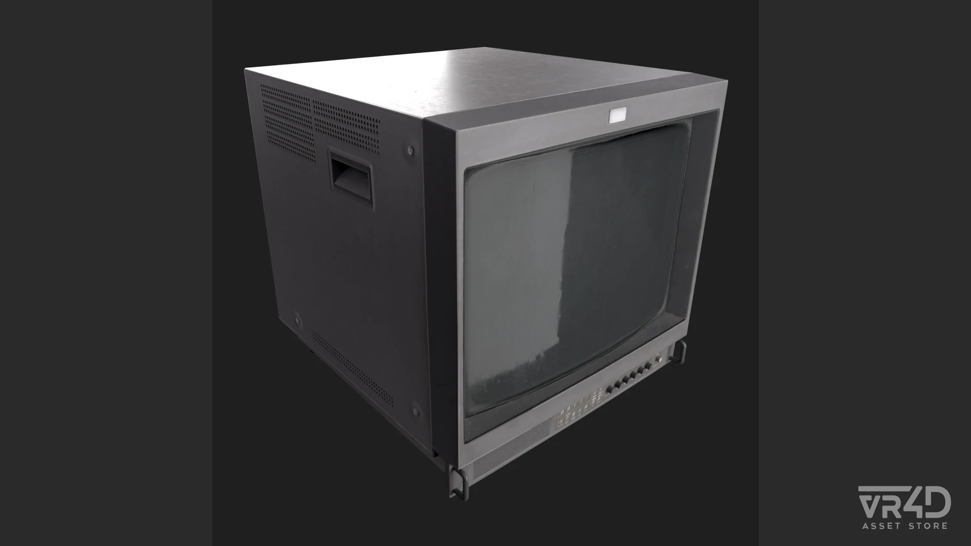 ArtStation - Vintage CRT Monitor 3D Model